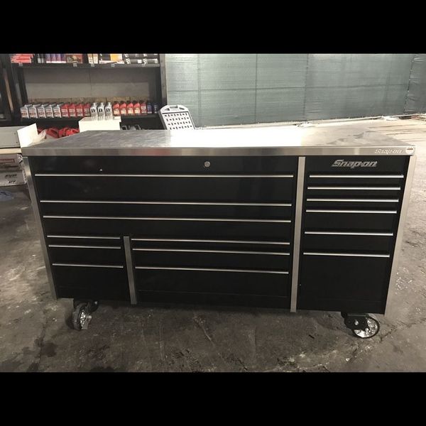 Snap-on Tool Box 73" 15-Drawer Double Bank Classic Series for Sale in ...
