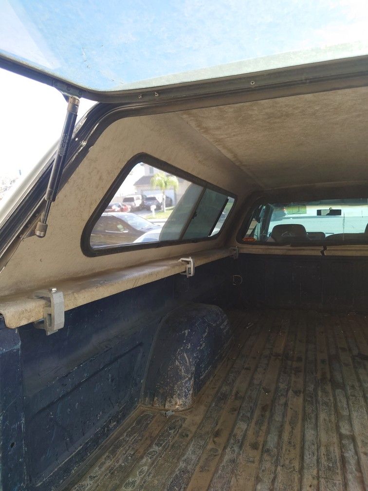 Ford/Chevy VISION 8ft Camper Shell White. for Sale in San Bernardino ...