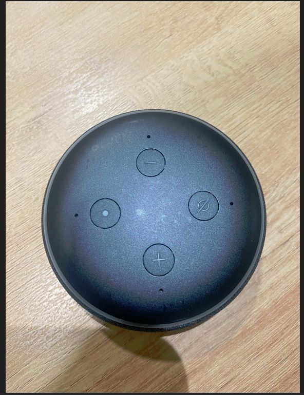 AMAZON ECHO DOT 3RD GENERATION SMART ALEXA SPEAKER - CHARCOAL BLACK ...