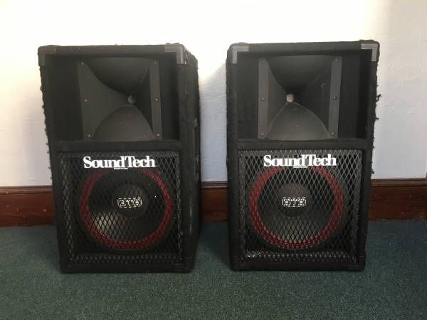 SoundTech CX2C PA DJ Band 240w Speakers for Sale in Torrington, CT ...
