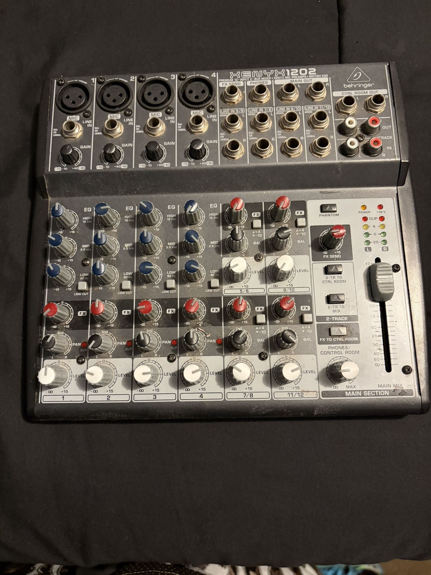Behringer XENYX 1202FX 12 CH Mixer for Sale in Humble, TX - OfferUp