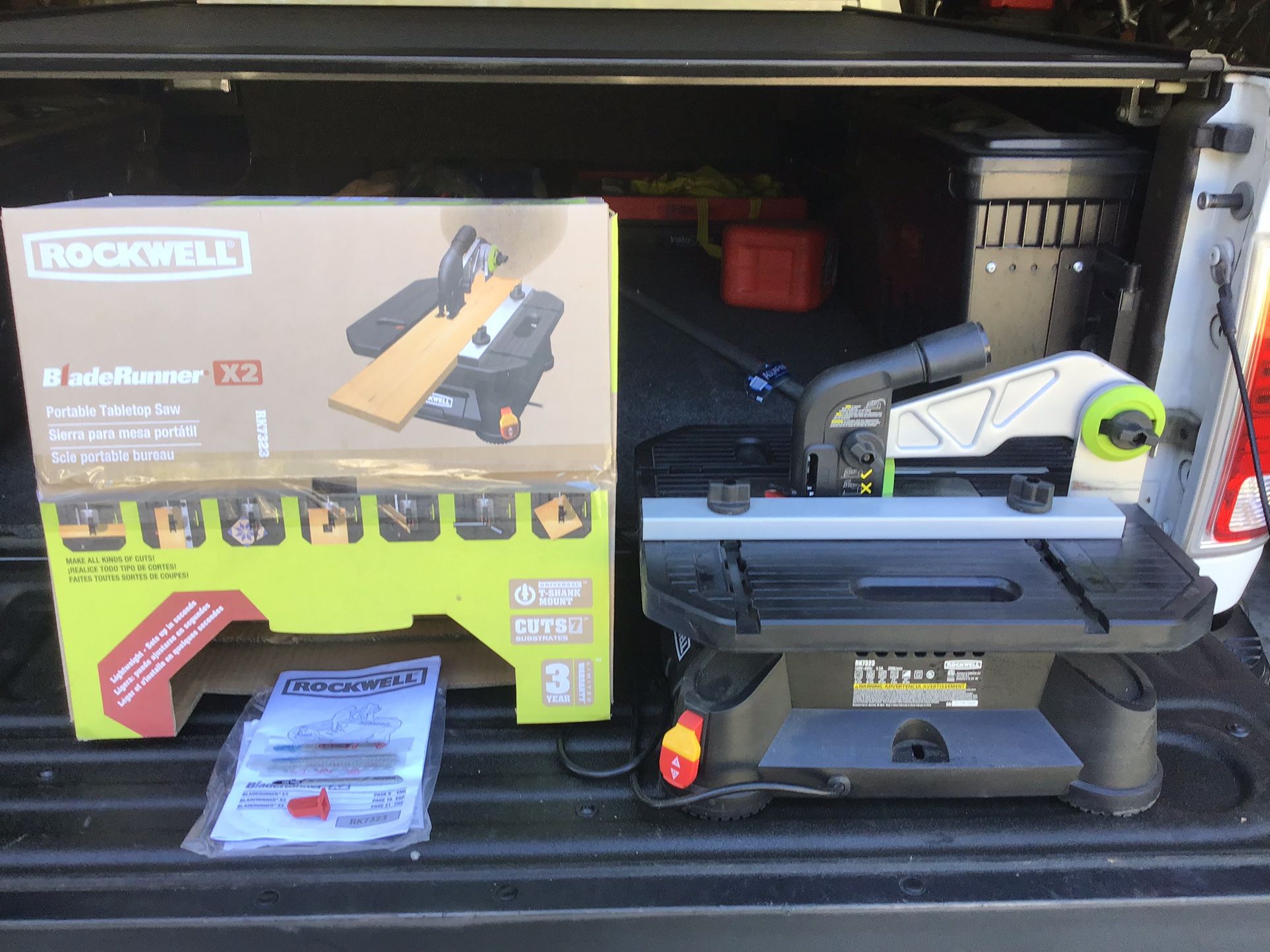Rockwell Blade Runner X2 portable Table Saw for Sale in San Antonio, TX ...