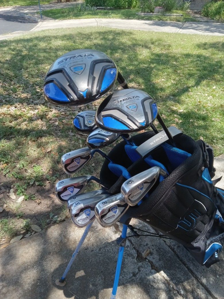 Men's Callaway Strata Ultimate Complete Golf Set for Sale in San ...
