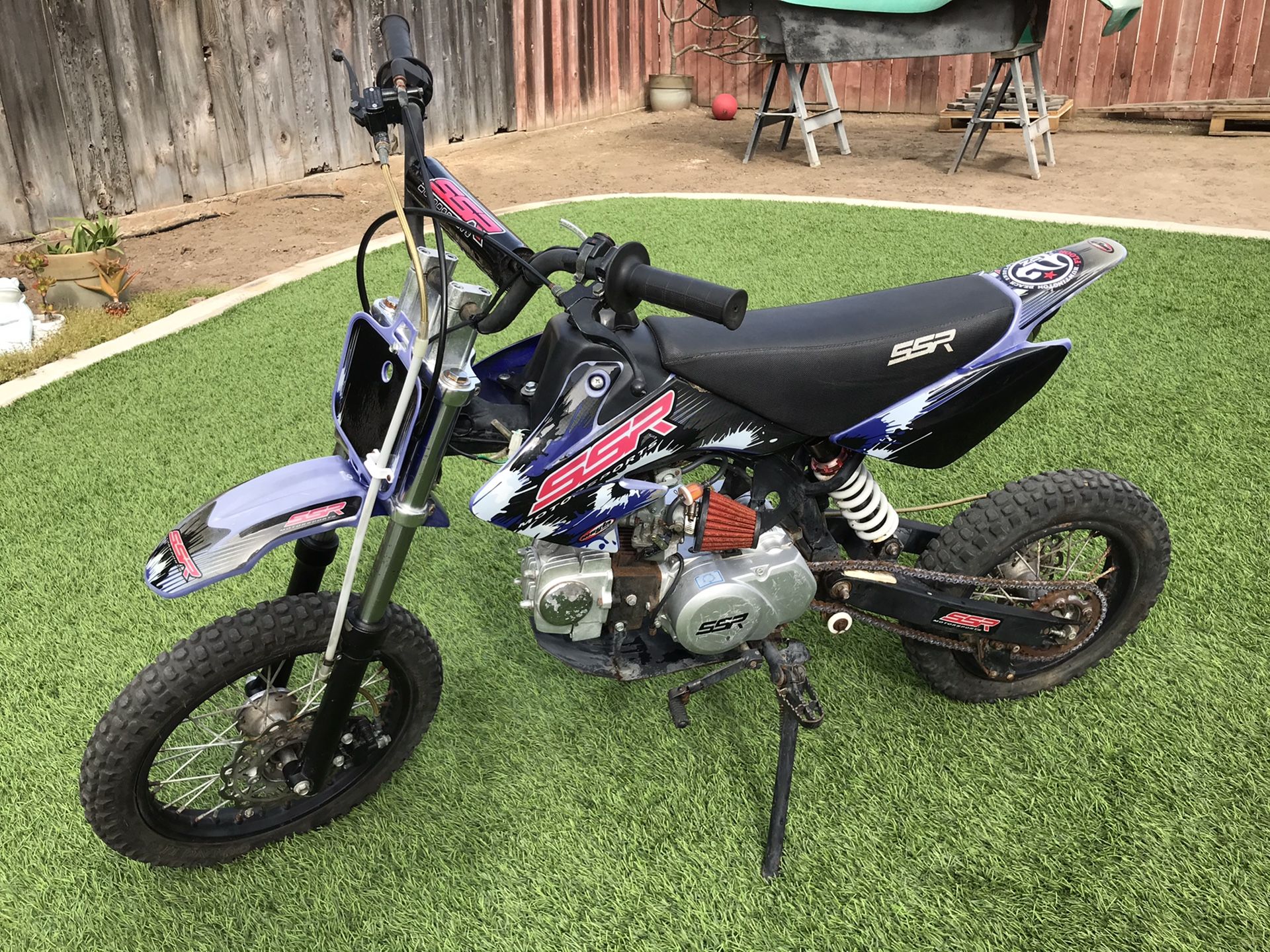 2015 SSR sr 125 PIT BIKE dirt motorcycle with title for Sale in ...