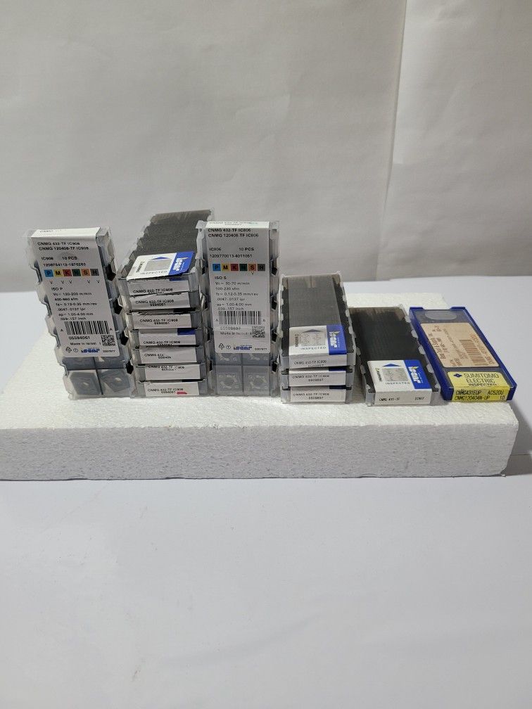 LOT Brand New!!!!CNMG 432 TF IC908 ISCAR CNC Lathe inserts tools 14 ...