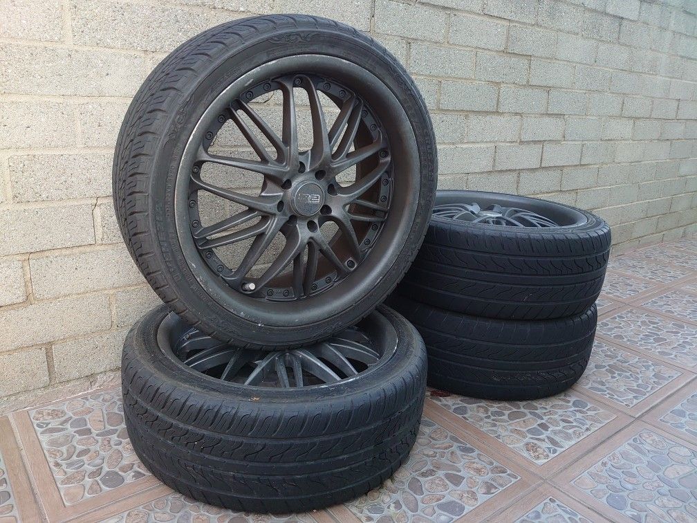Rines Universales 4x18x7.5"/Llantas. --R2Sport Wheel 4x18x7.5"***ACEPTO ...
