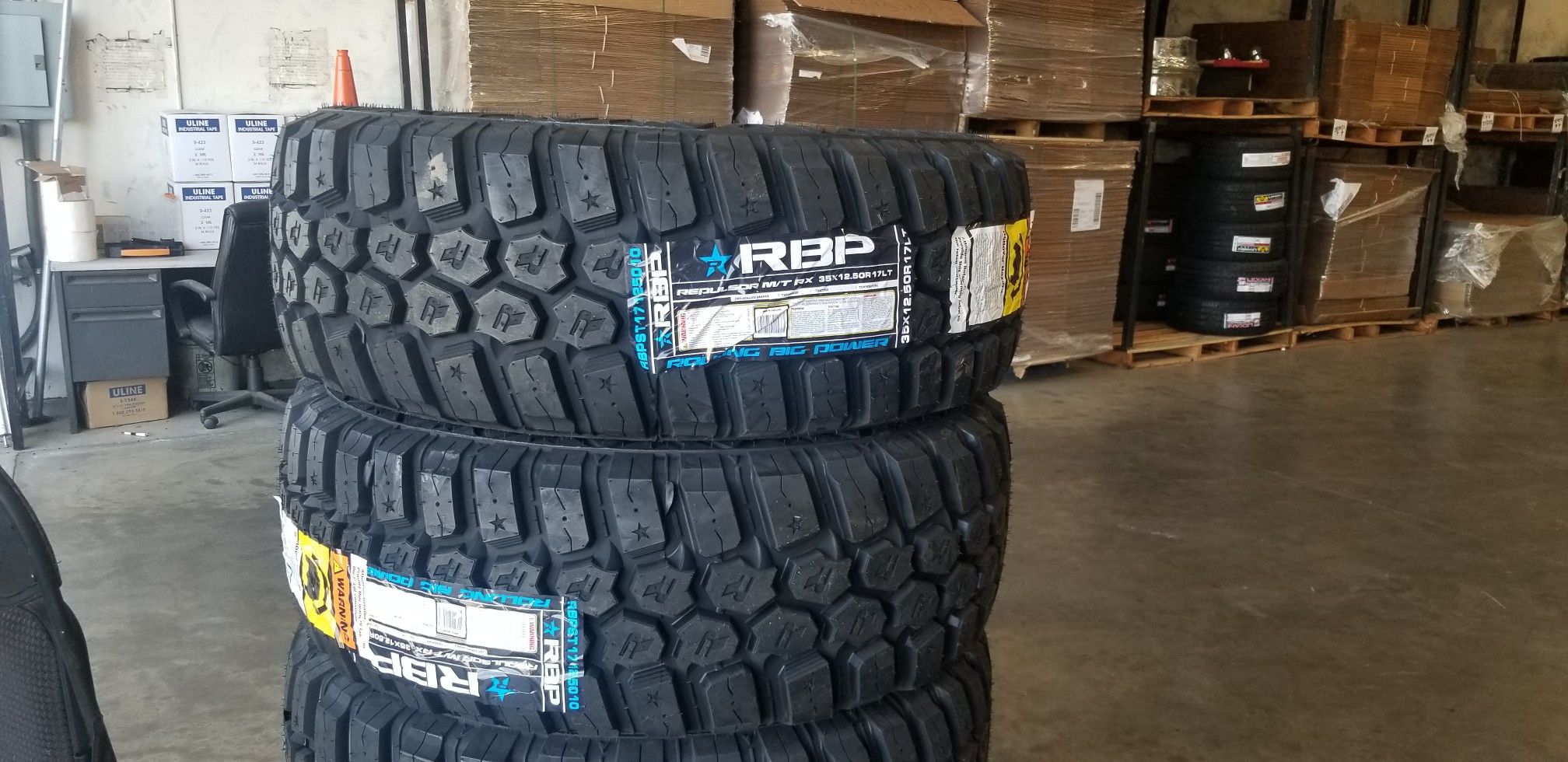 New LT 35x12.50R17 RBP MT RX Tires offroad Mud singles 10ply for Sale ...