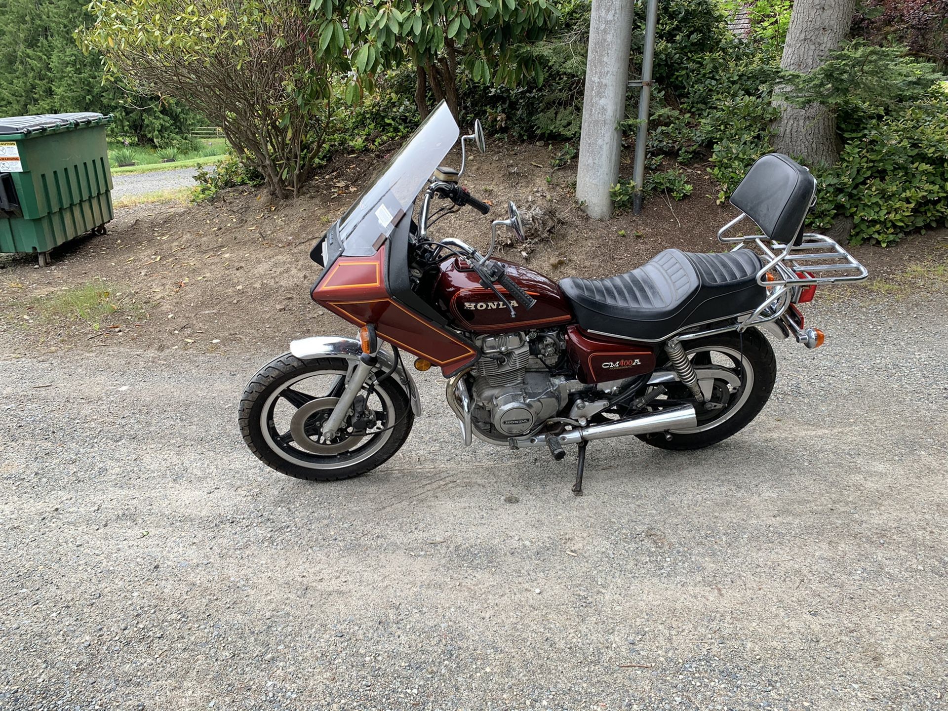 Vintage 1979 CM400 Hondamatic for Sale in Sarasota, FL - OfferUp