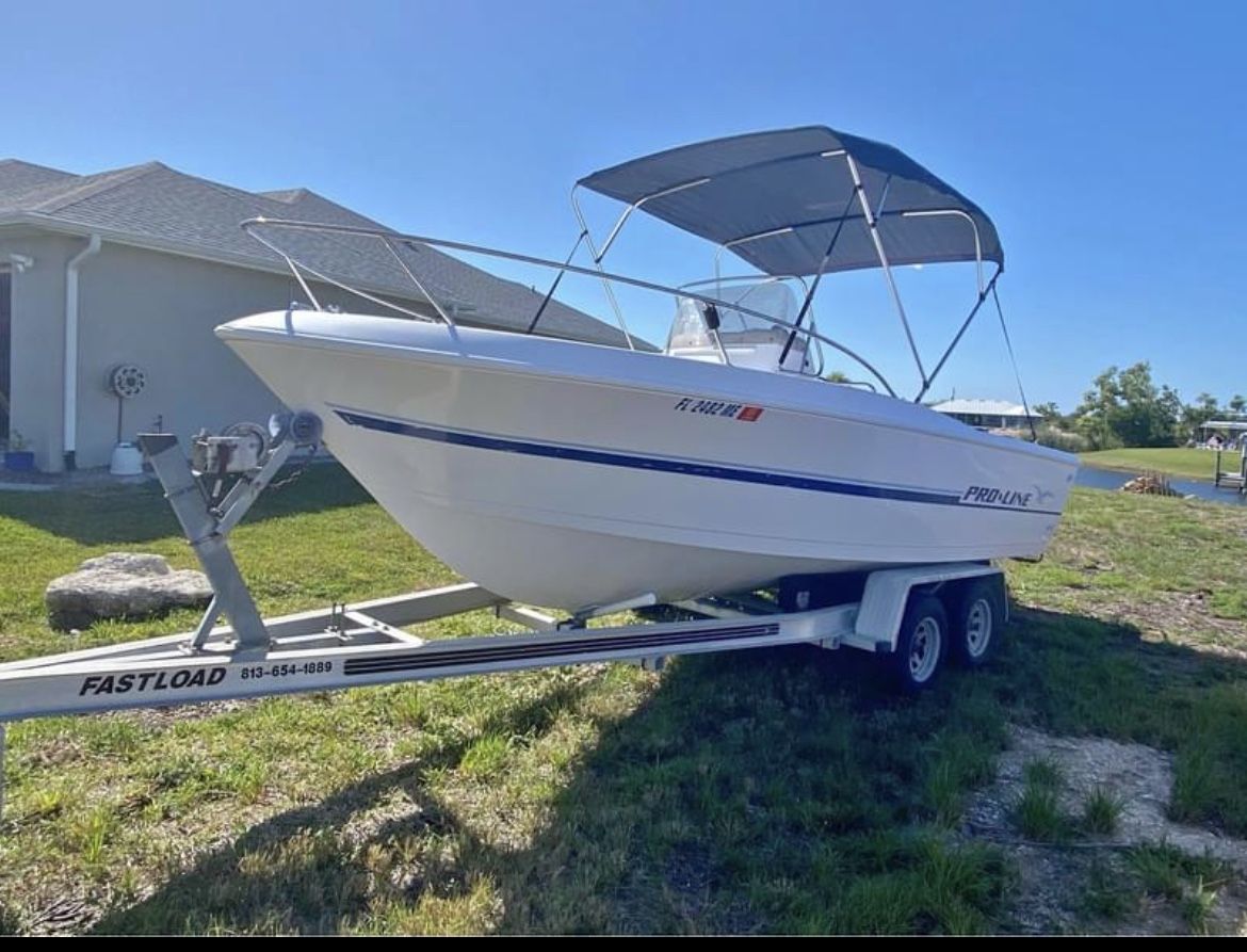 1999 Pro Line 20 Ft Center Console, Open Fisherman On Great Shape. for ...
