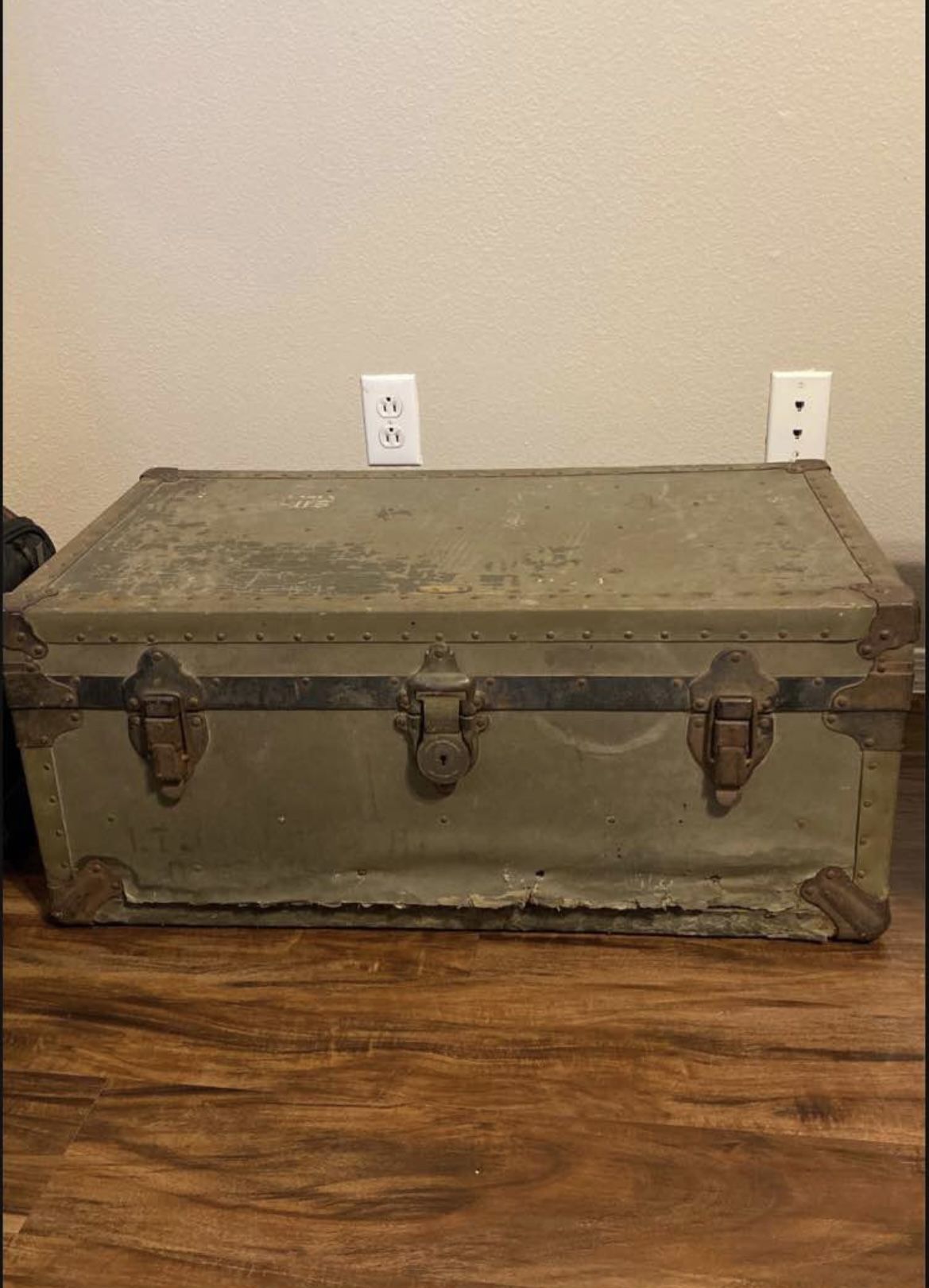 RARE Genuine World War 2 Army Foot Locker Trunk for Sale in Sun City ...