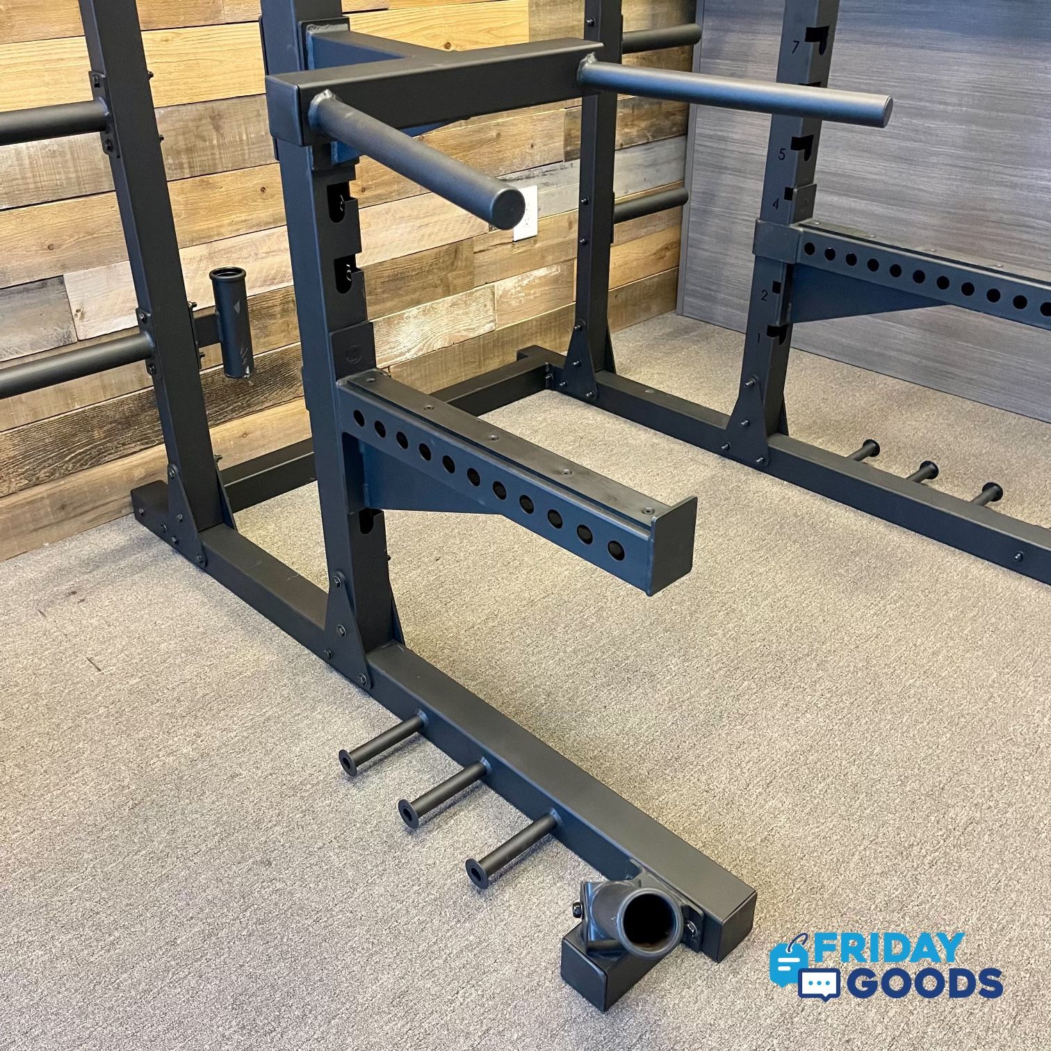 Brand New 3x3 Olympic Squat Rack Power Cage Bench Press Pull Up ...