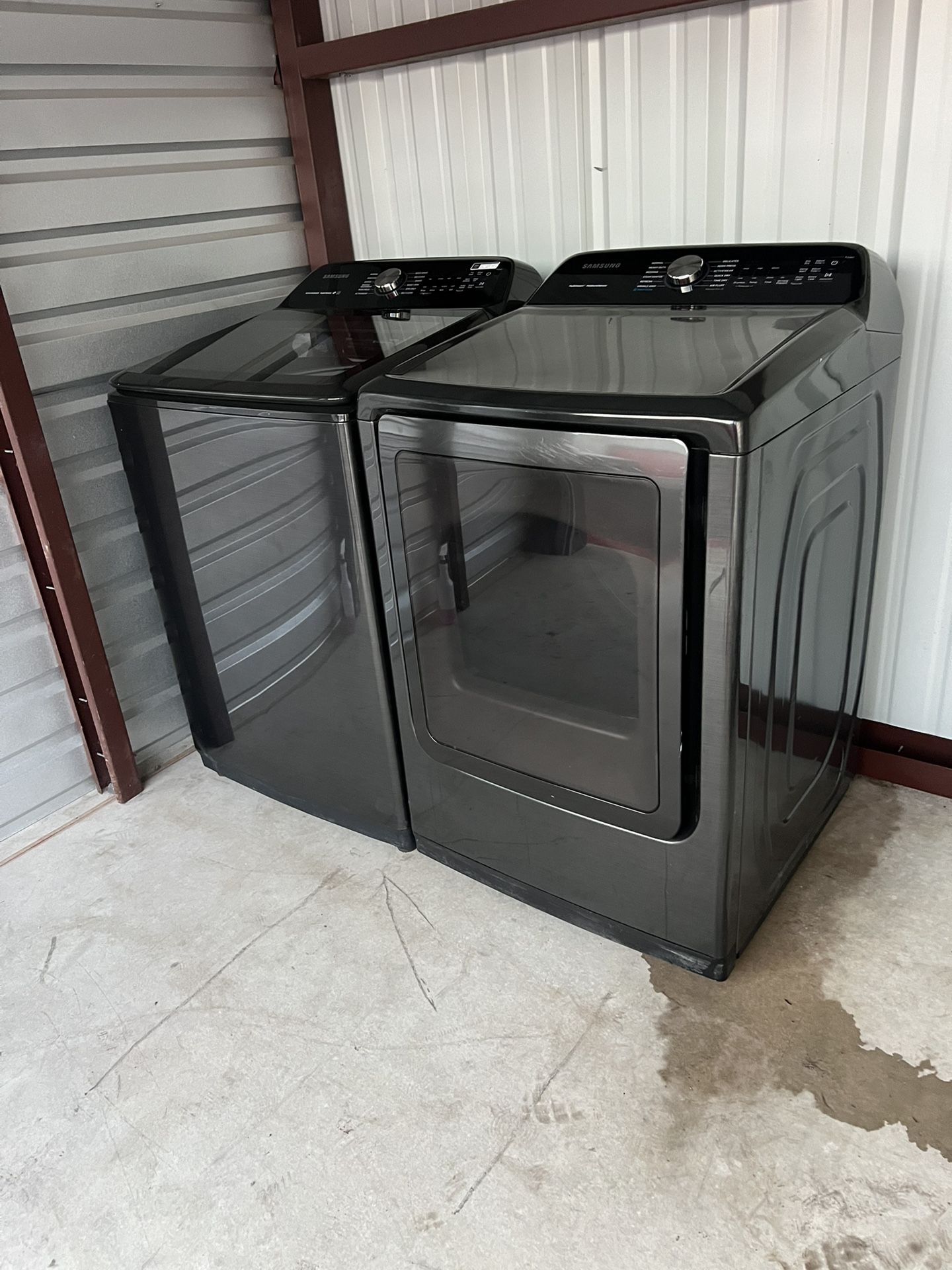 Super Capacity Samsung Washing Machine Set . Beautiful Charcoal Grey ...