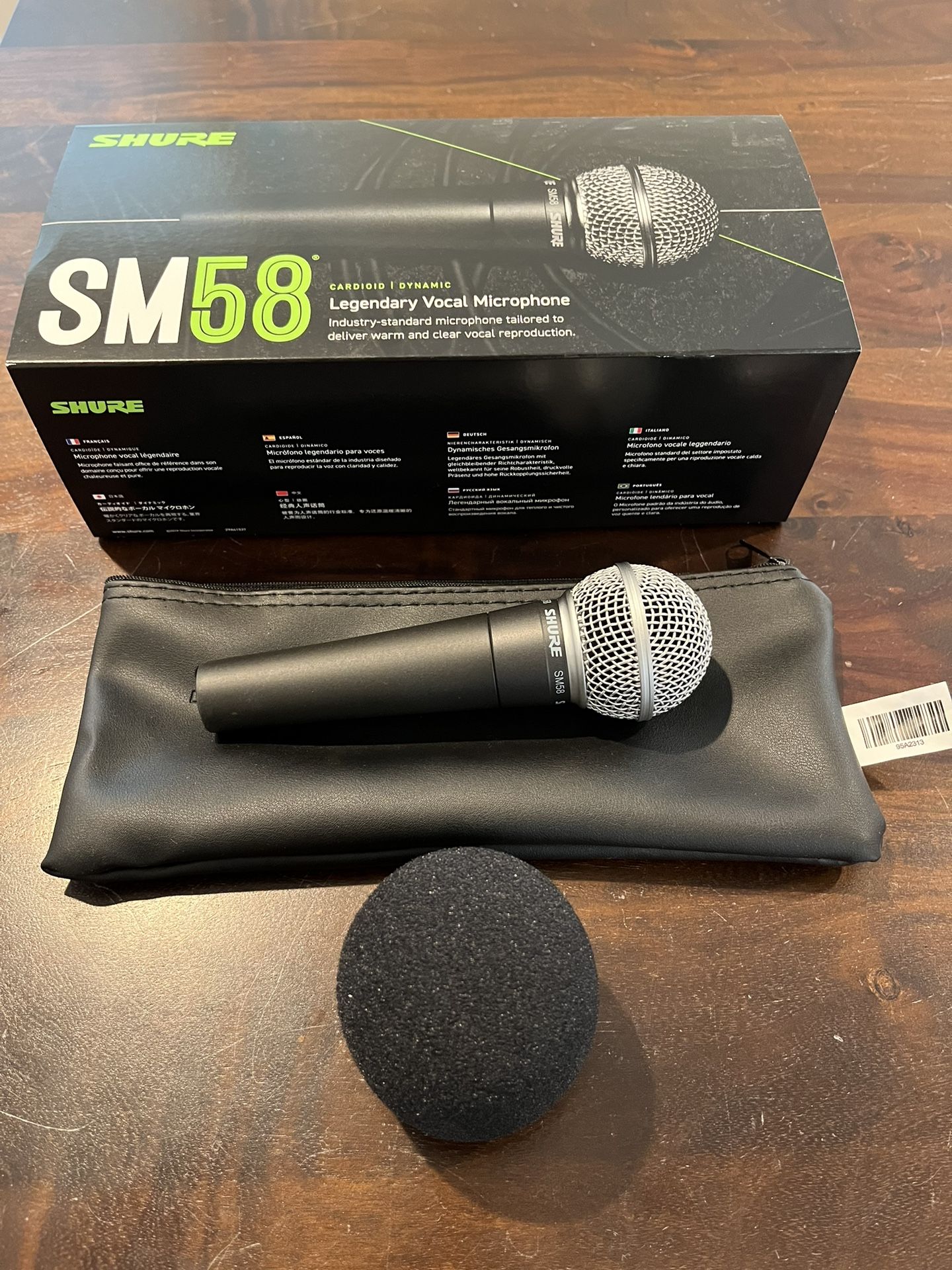 SM58 Microphone, Mic Stand, And Cable for Sale in Santa Ana, CA - OfferUp