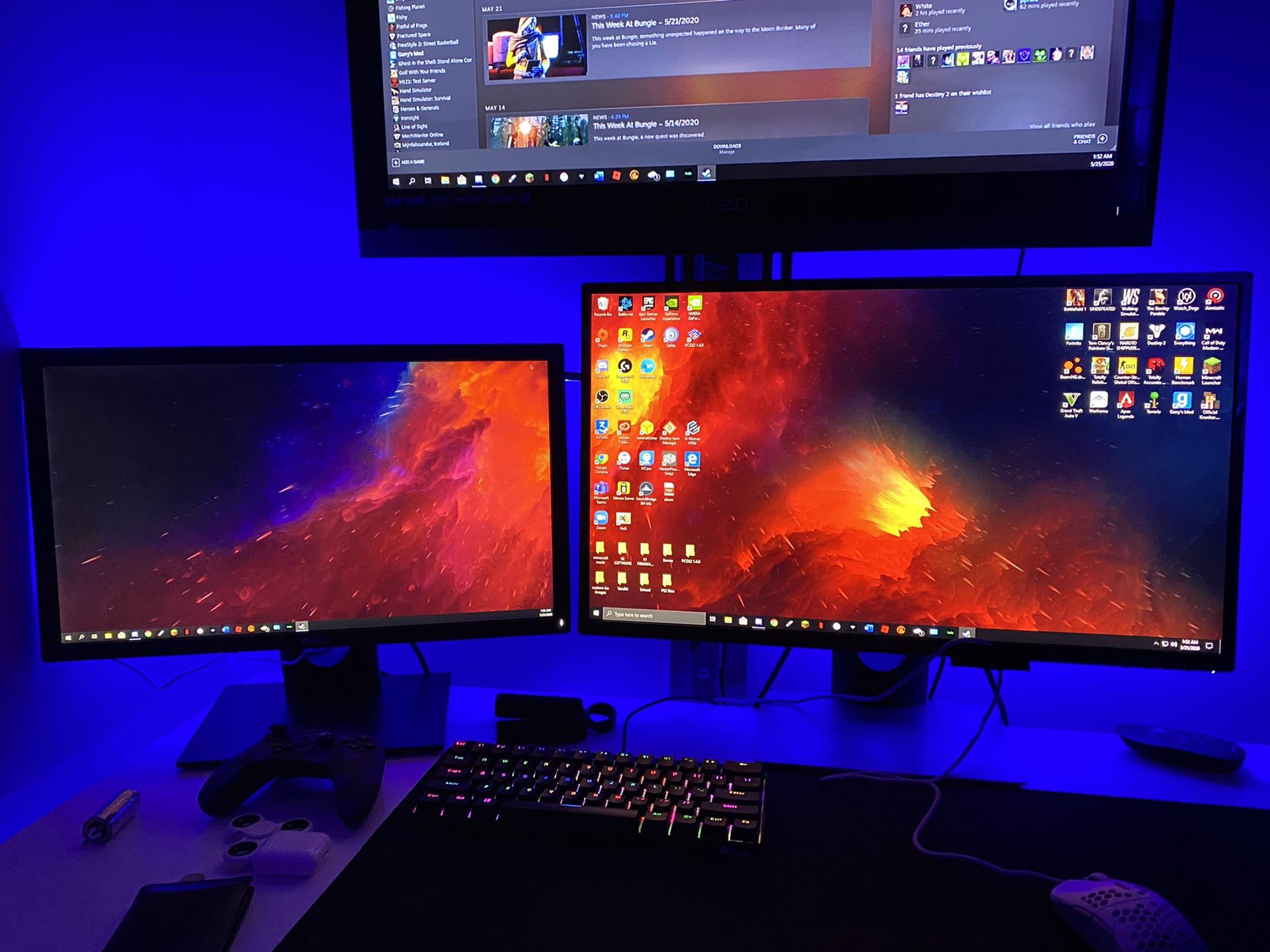2 Dell Monitors, Dell E2216H, Dell SE2717H/HX for Sale in Greensboro ...