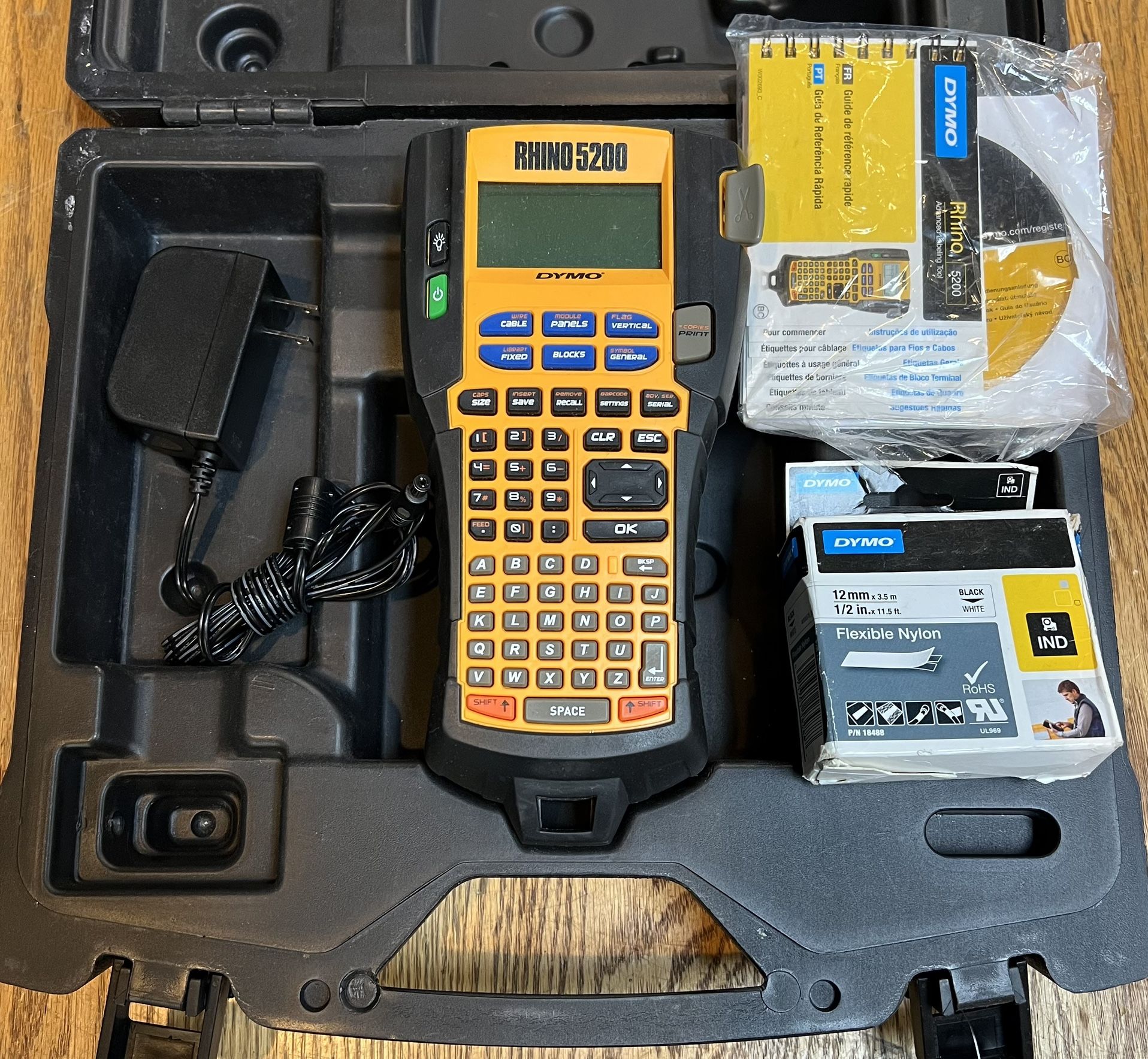 Dymo Rhino 5200 Industrial Label Maker for Sale in Palos Hills, IL ...