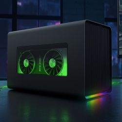 Razer Core X Chroma Aluminum External GPU Enclosure (eGPU):