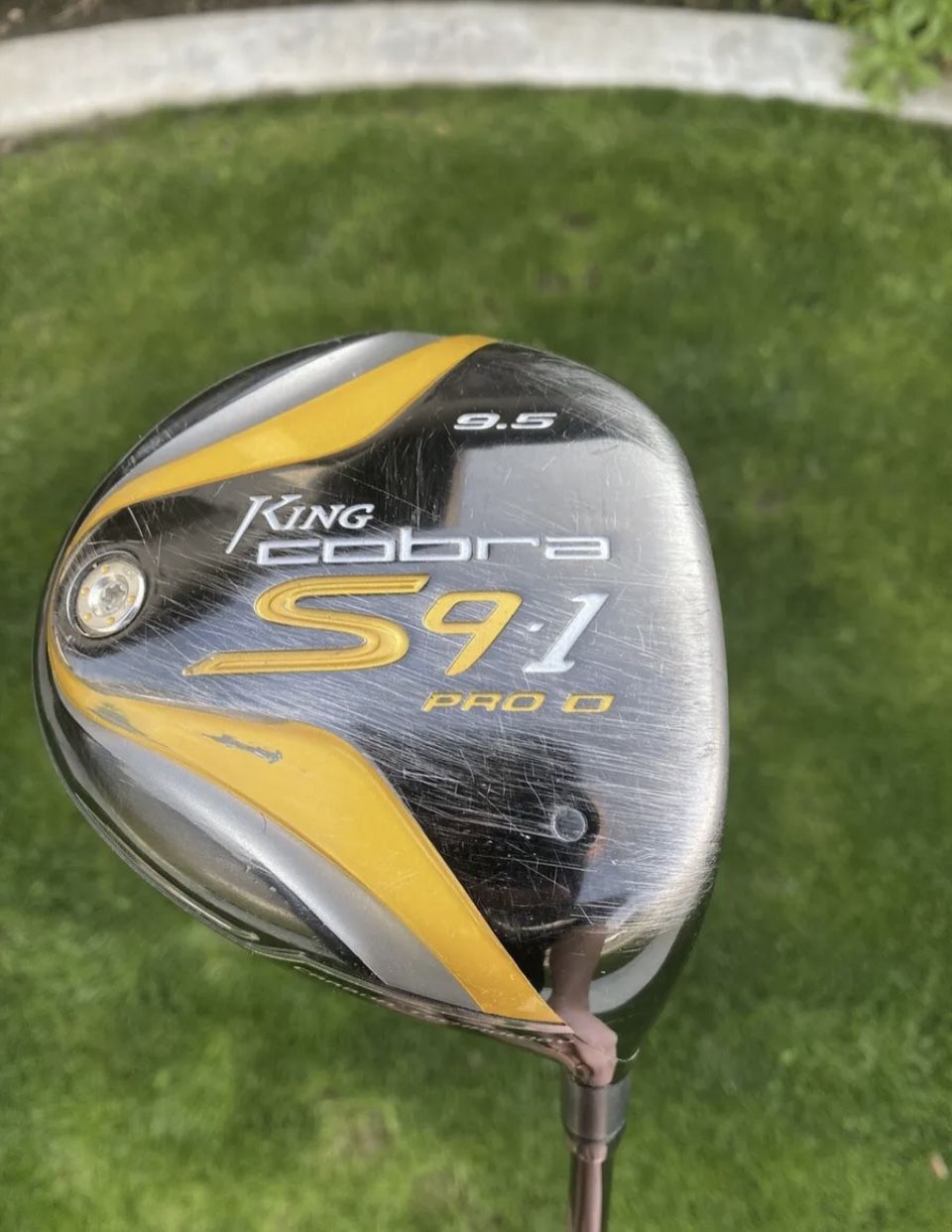 SIGNED RH King Cobra S9-1 Pro Driver 9.5 With Aldila voodoo Shaft ...