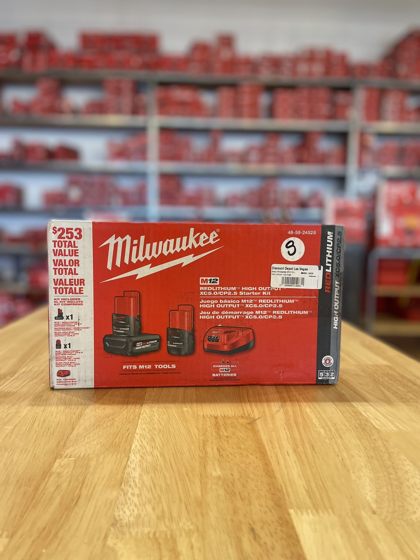 M12 12-Volt Lithium-Ion High Output 5.0 Ah and 2.5 Ah Battery Packs and ...