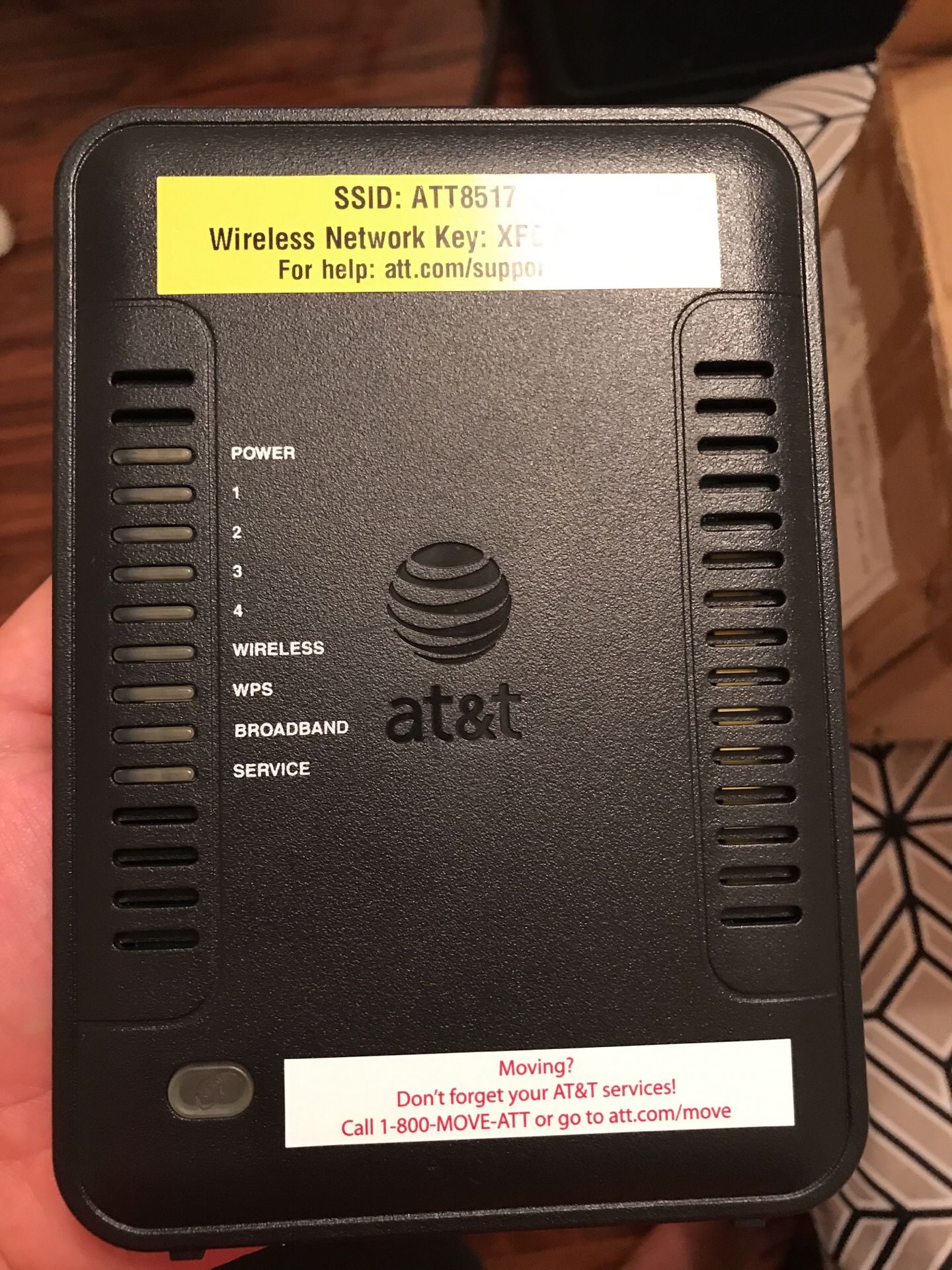 Netgear 7550 Modem Router