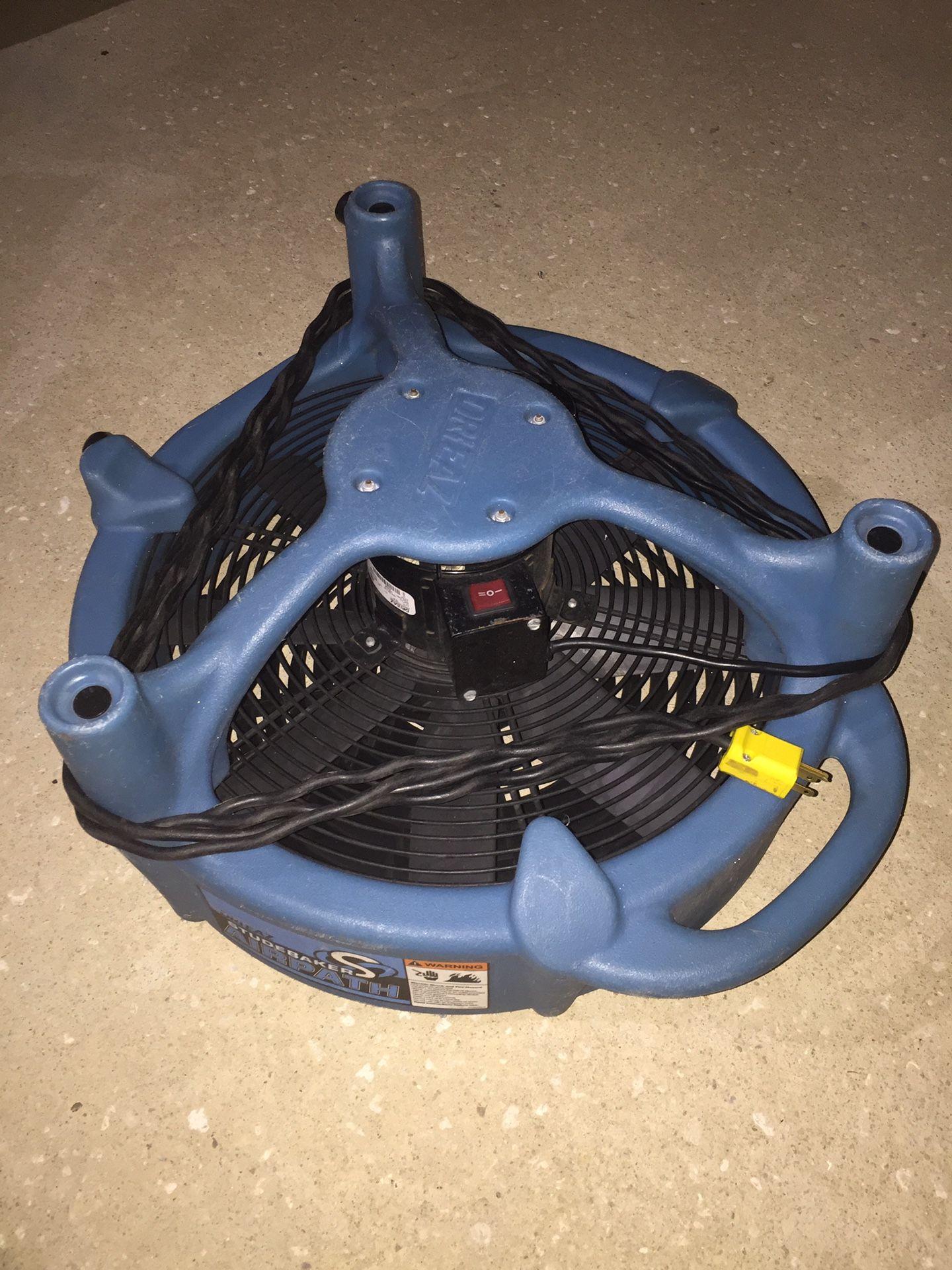 Dri-Eaz Stude Baker Airpath Flood Fans Carpet Dryer for Sale in ...