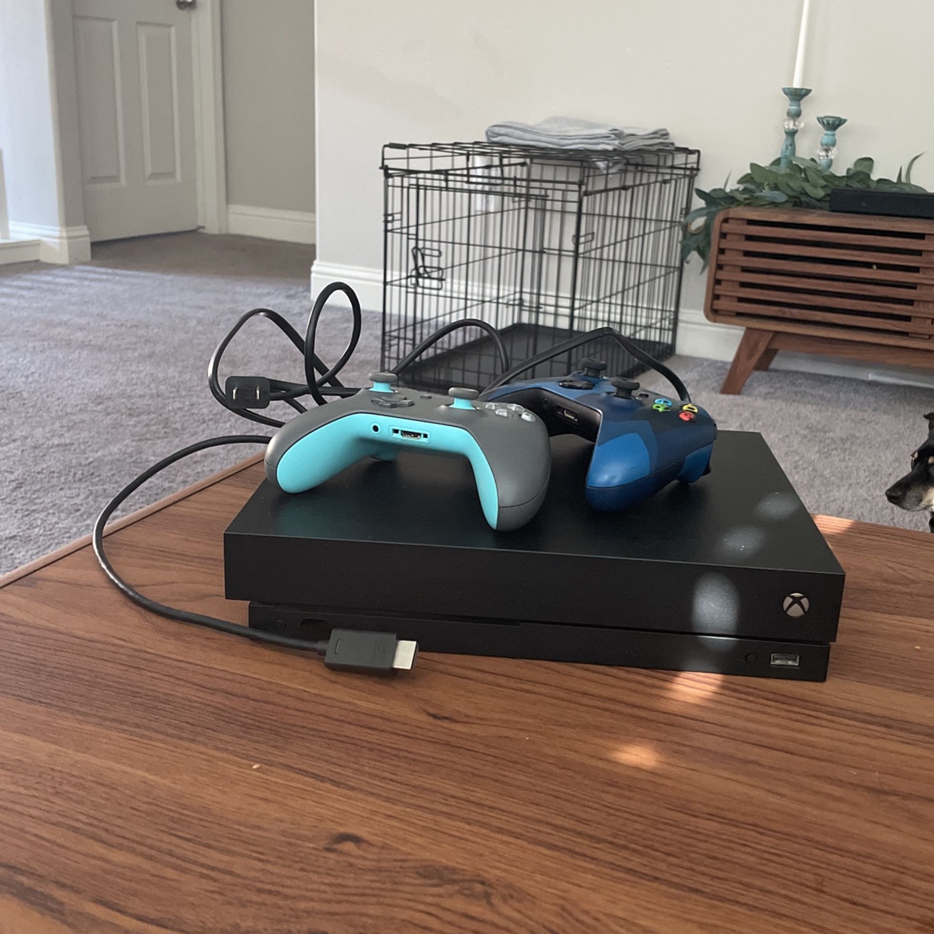 Xbox One X with 2 controllers for Sale in Clovis, CA - OfferUp