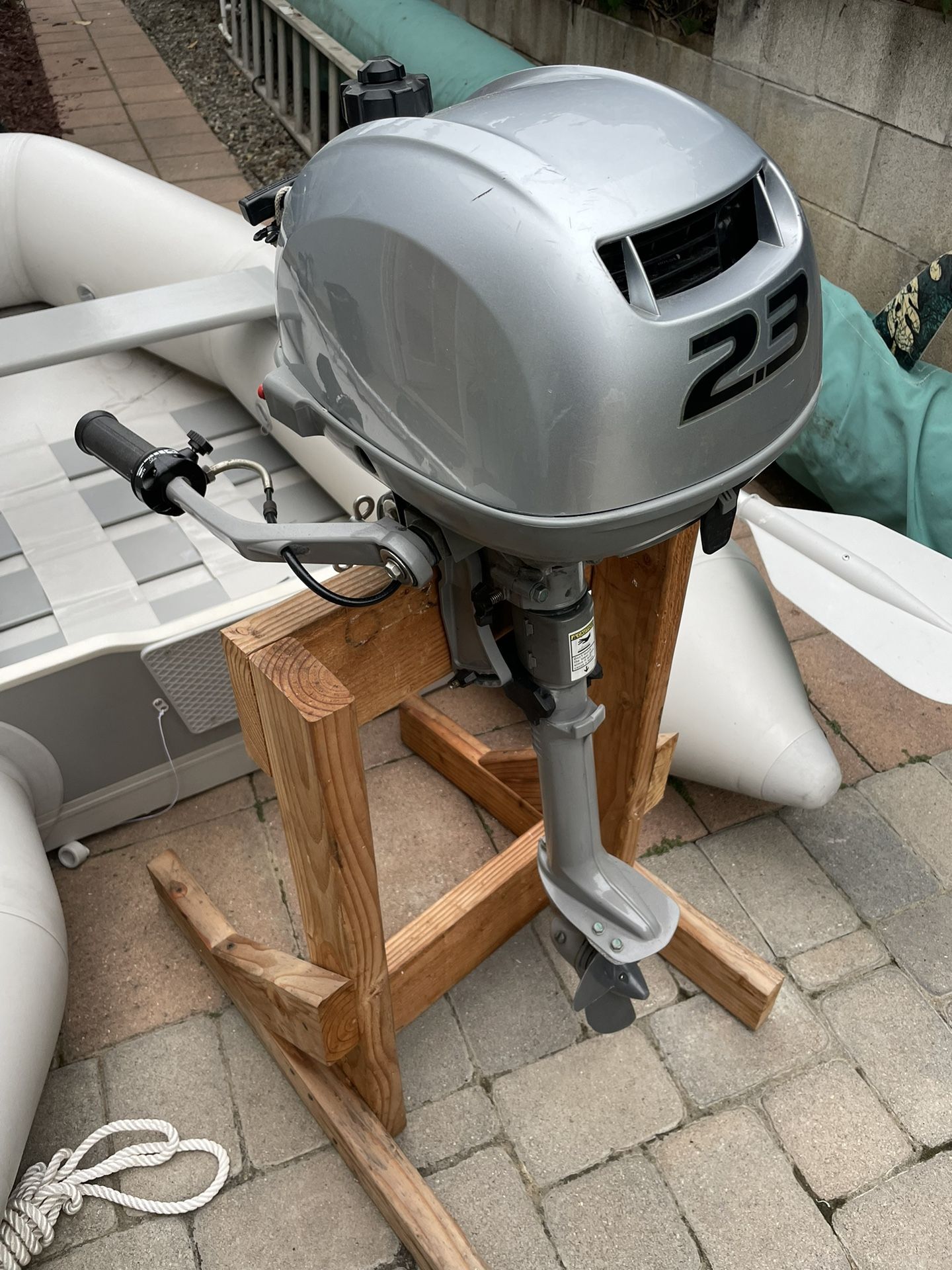 8ft Dinghy w/2.3hp Outboard for Sale in Encinitas, CA - OfferUp