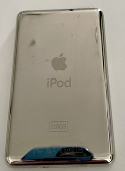 Apple iPod Classic Model 6th Generation A1238 Silver 120GB for Sale in ...