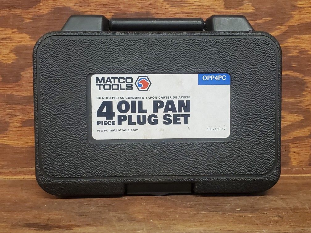 Matco Tools OPP4PC Oil Pan Plug 4 Pc Set NEW for Sale in Heath Springs ...