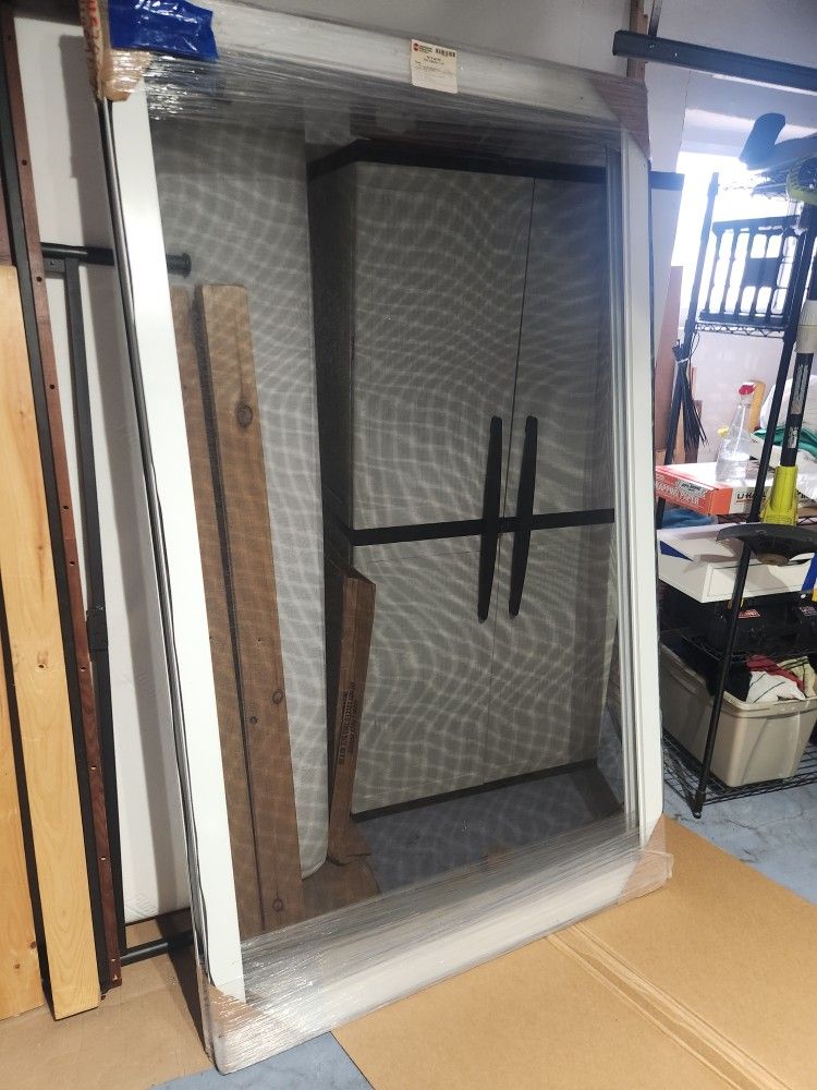 CGI Element Shield 150 Series Aluminum Sliding Screen Door - 48" x 80 ...
