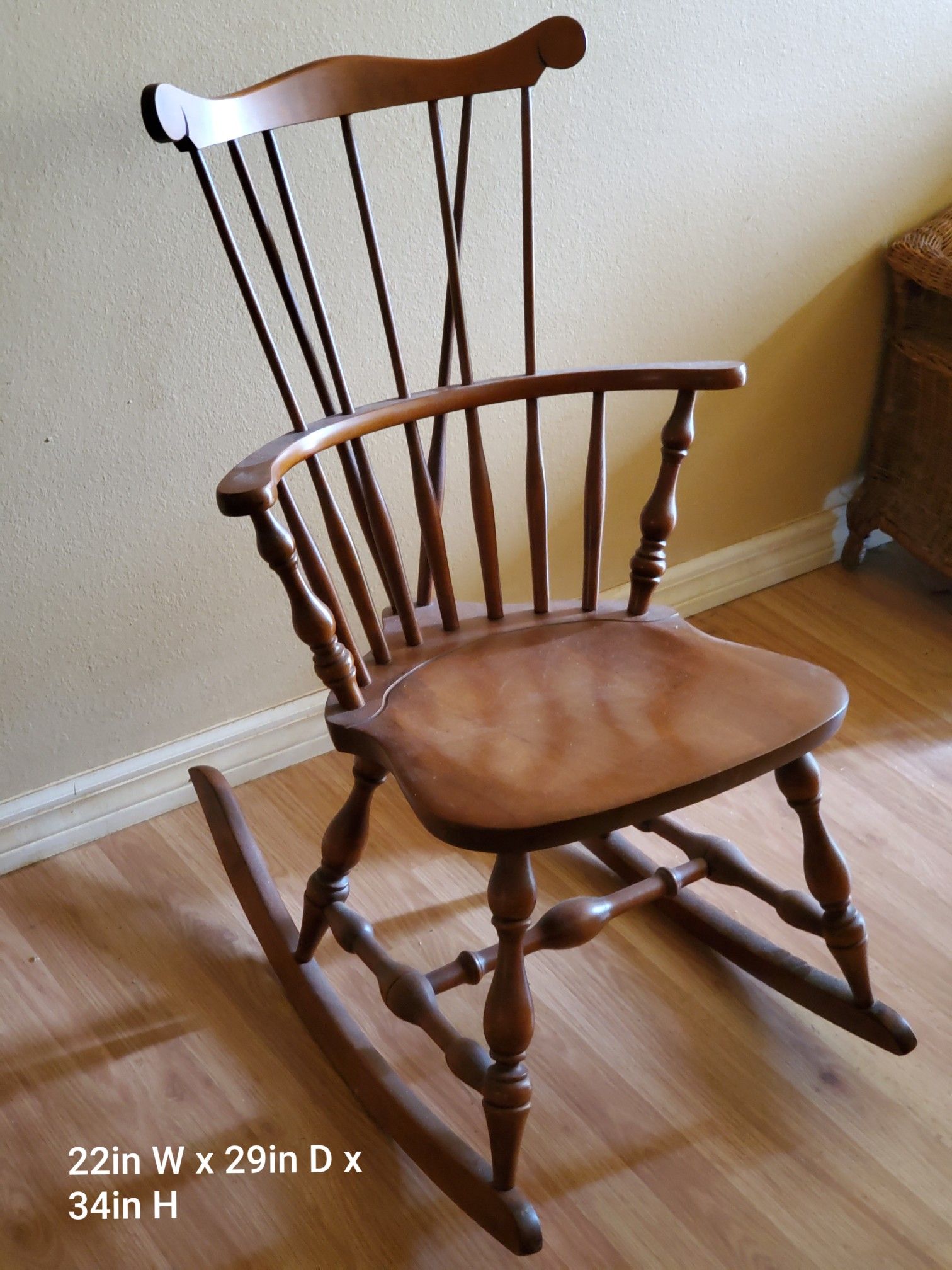 VERY COOL MID CENTURY MODERN S. BENT & BROTHERS WINDSOR COLONIAL BOSTON ...