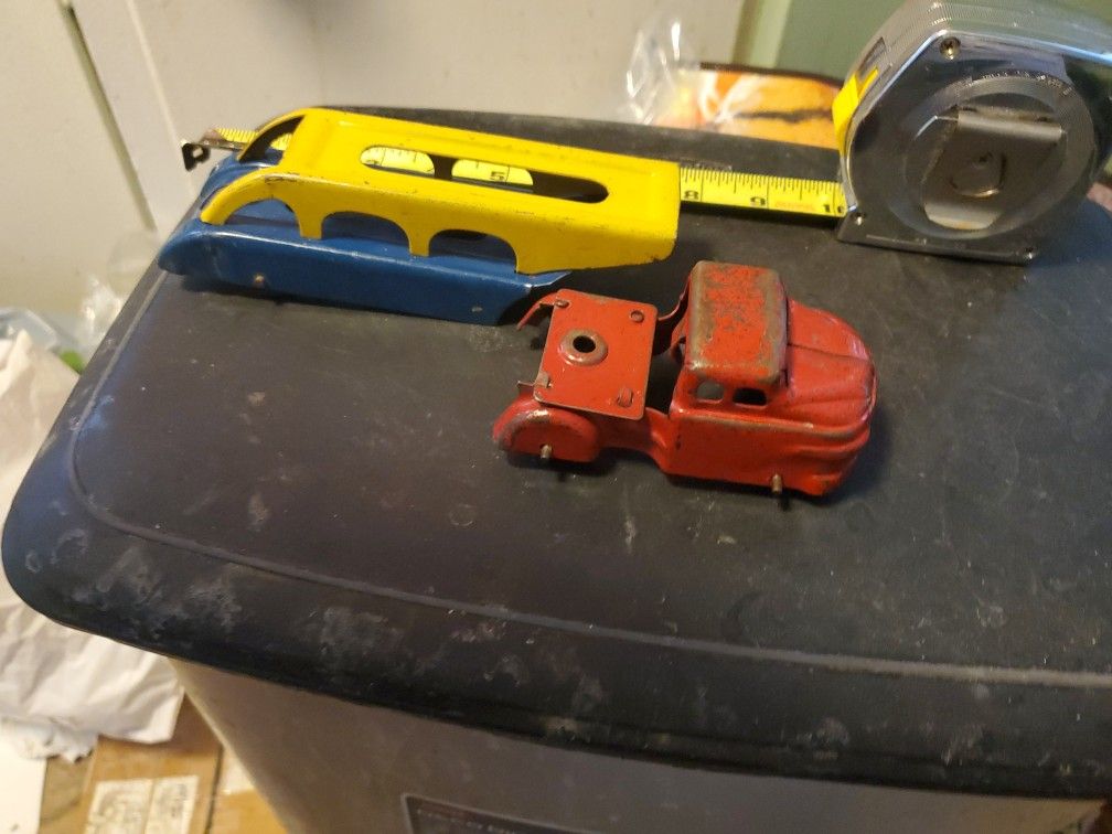 30s Vtg Wyandotte / Marx Auto Car Carrier Hauler Gift Man Cave Press ...