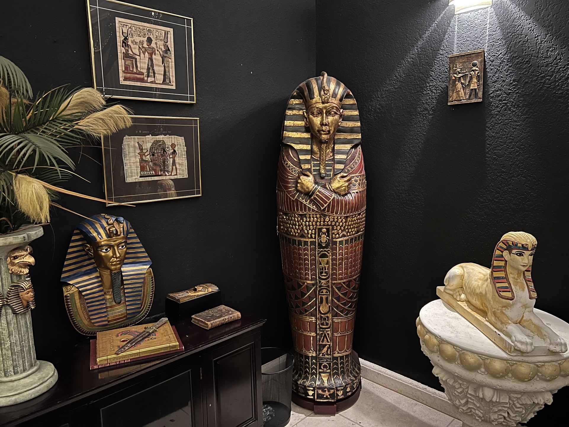 Egyptian Sarcophagus Decorations