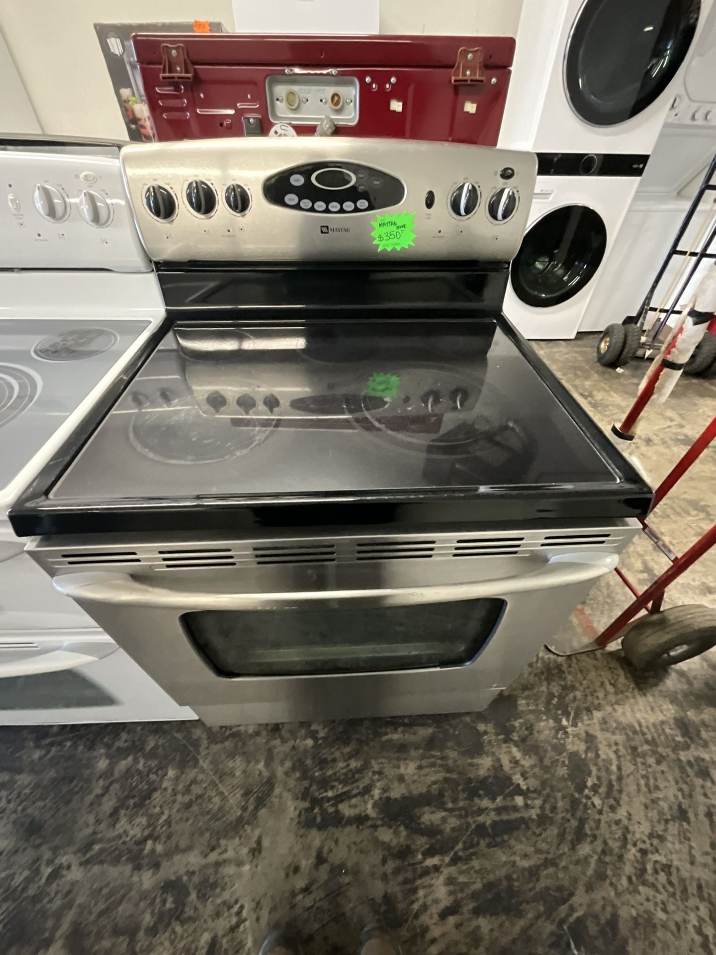Maytag Glass Top Electric Stove for Sale in Lacey, WA - OfferUp