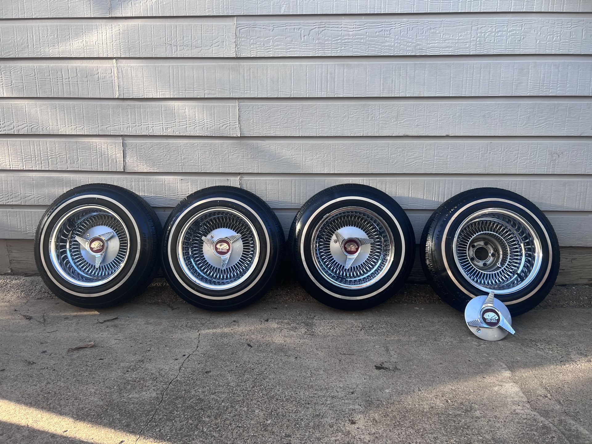 13x7 Player Wire Wheels Lowrider (reverse) for Sale in Dallas, TX - OfferUp