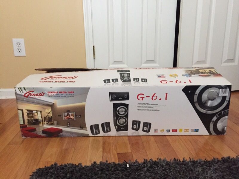 HOME THEATER: Genesis Media Labs G-6.1 Digital Series for Sale in ...