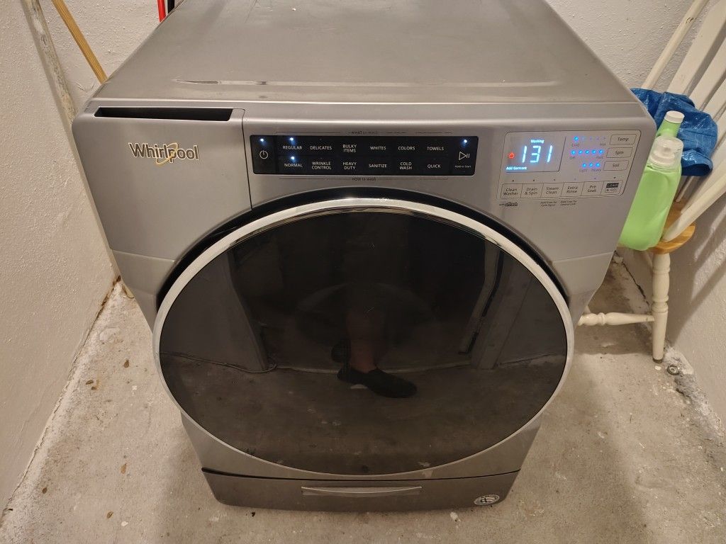 Whirlpool front loader washer. High Capacity, large load for Sale in ...