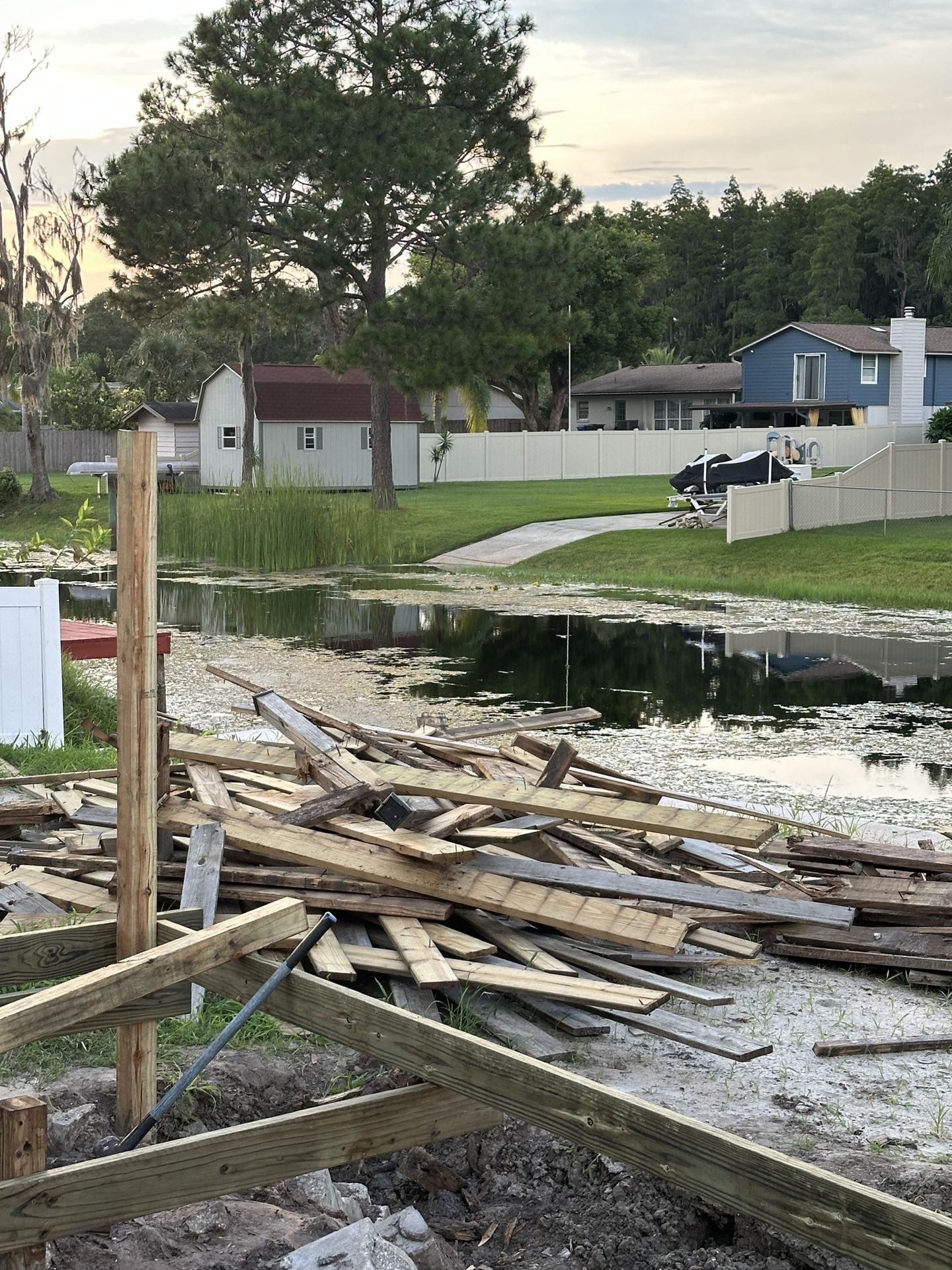 Wood Planks - Two Huge Piles for Sale in Lutz, FL - OfferUp
