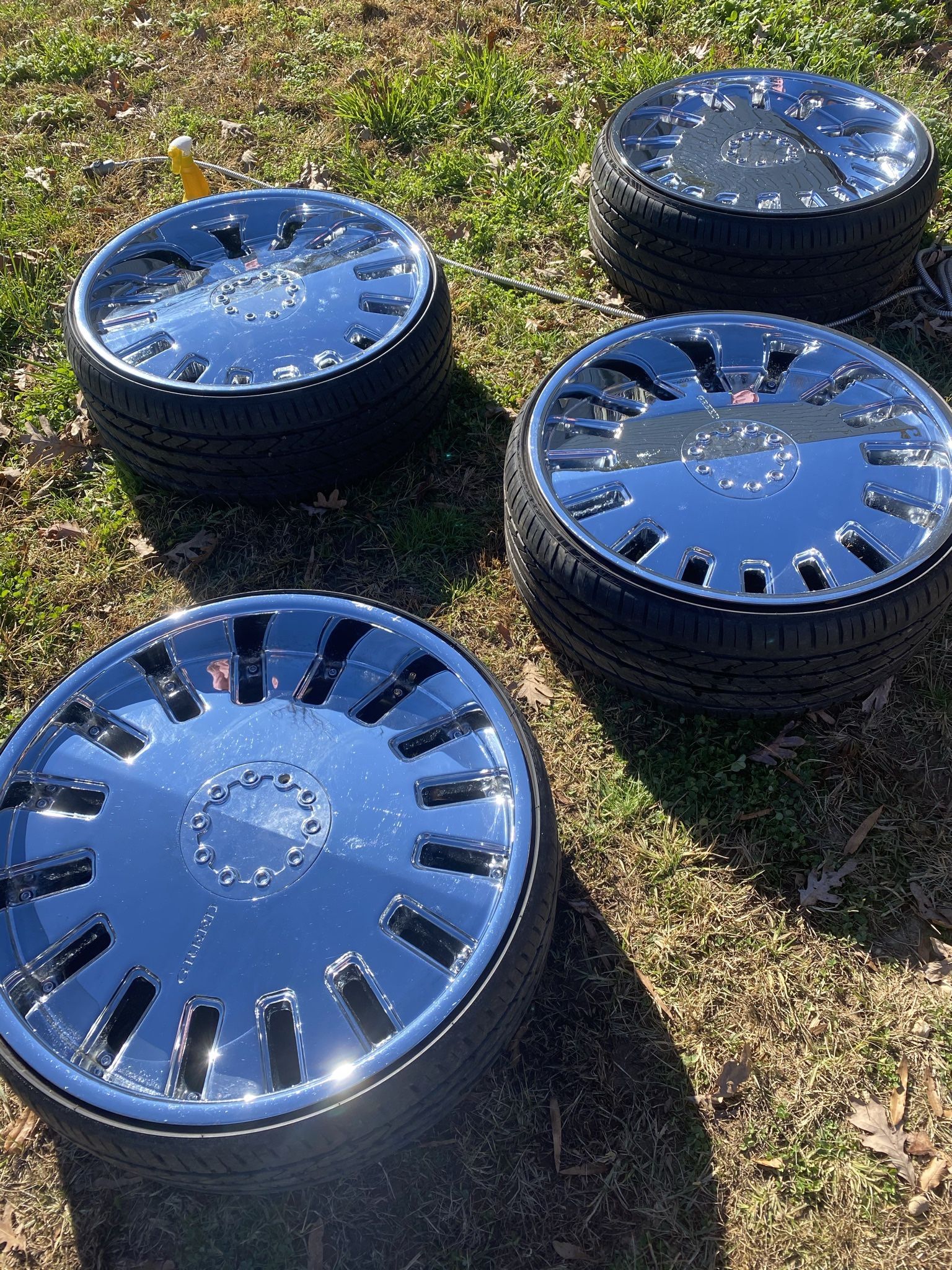 255/25/24 Tires For Sale ( Wheels Are Free) for Sale in Reidsville, NC ...