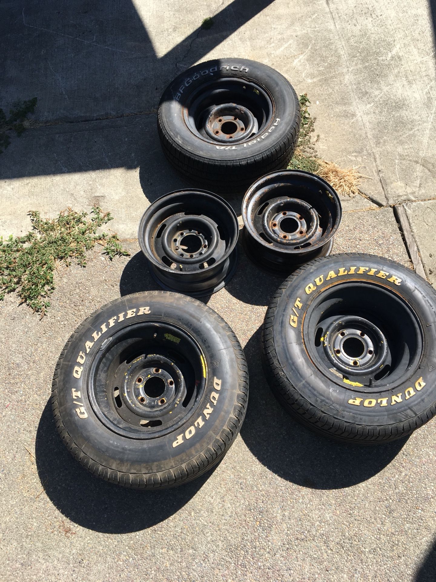 15” Chevy rally wheels for truck for Sale in Oakland, CA - OfferUp