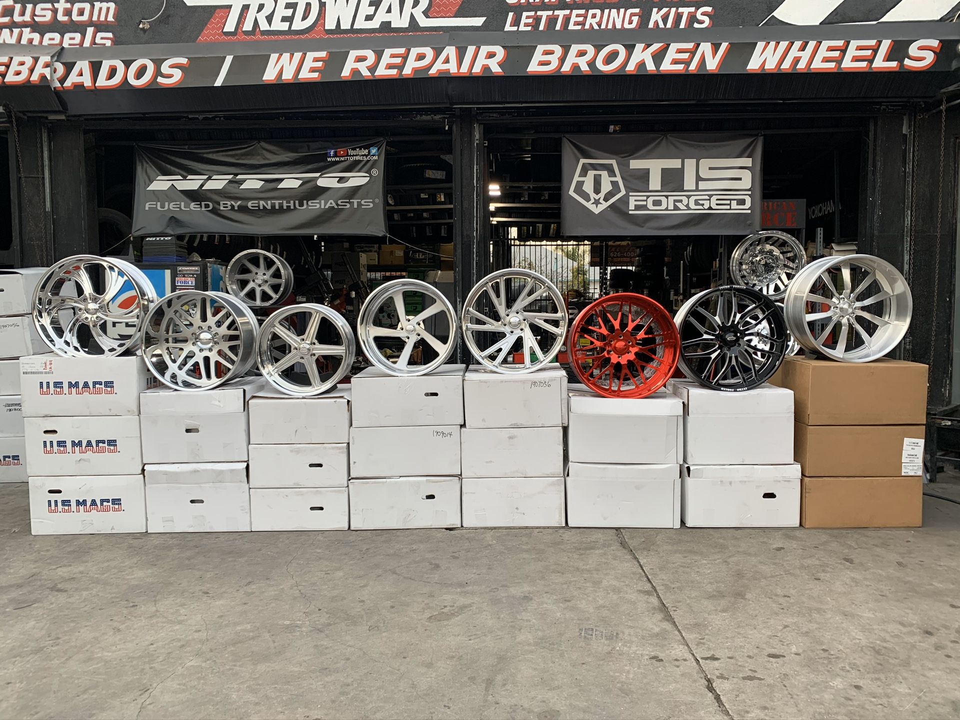Intro wheels US mags wheels Raceline wheels for Sale in South El Monte ...