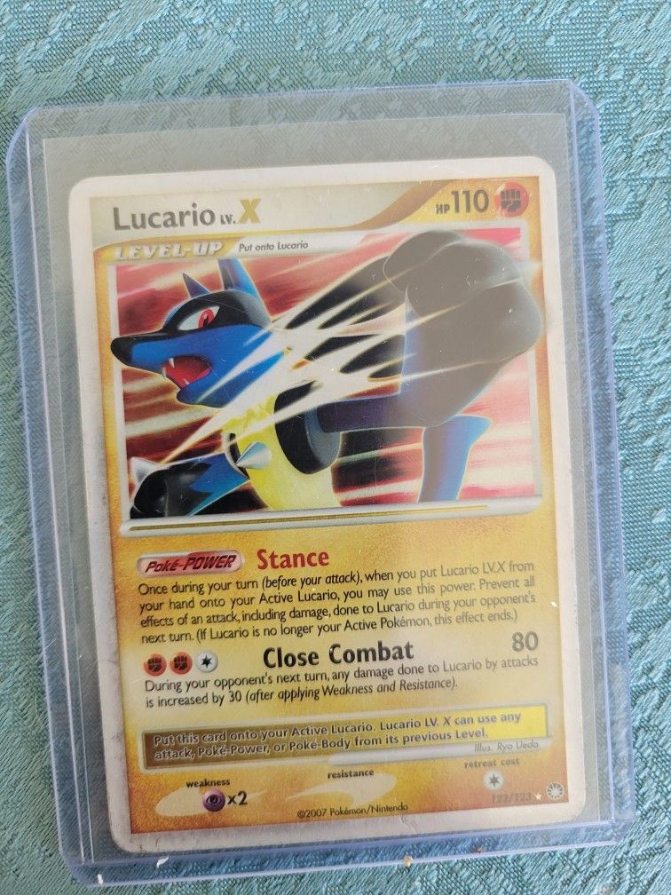 Lucario Lv X Pokemon