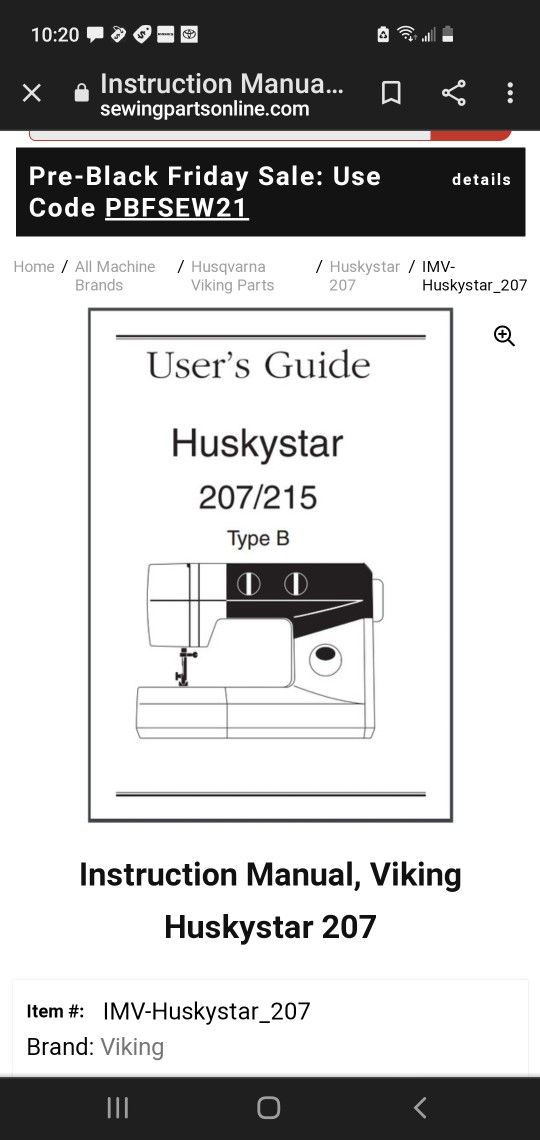 Huskystar 207 Sewing Machine With Table for Sale in Torrance, CA - OfferUp