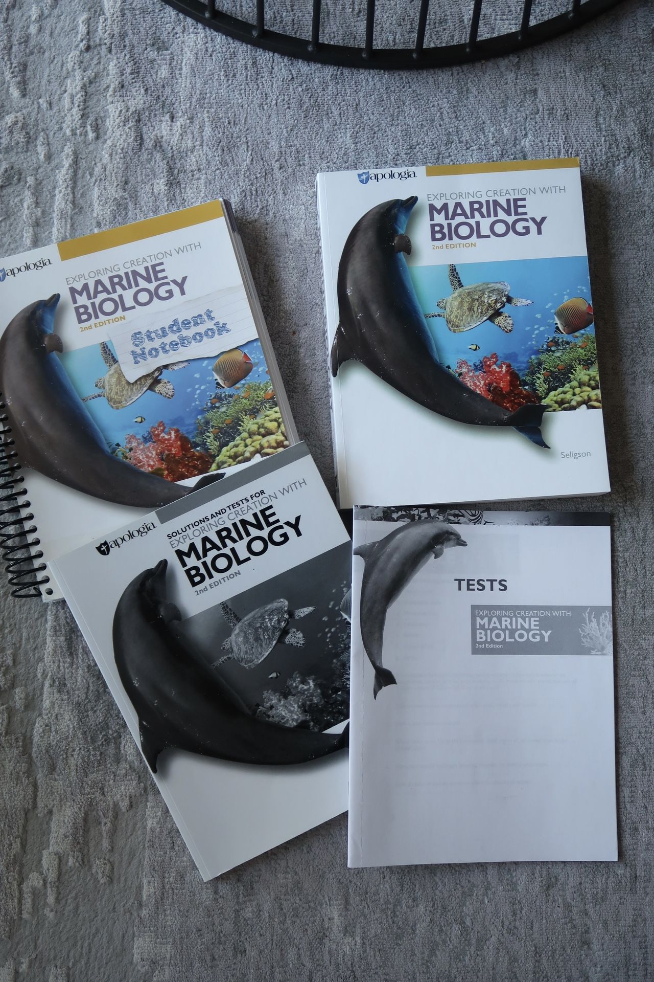 Apologia Marine Biology Complete 12th Grade Homeschool Curriculum ...