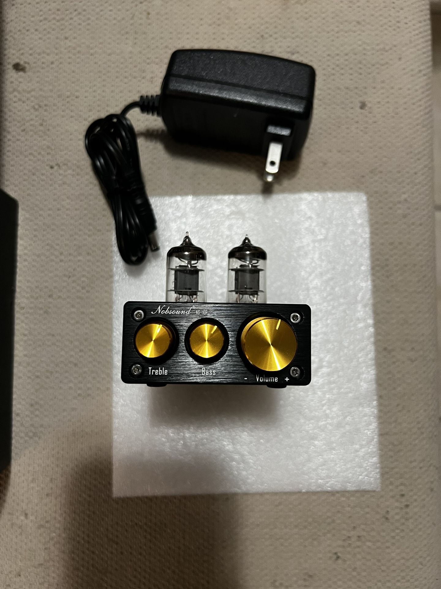 Nobsound NS-10P Mini Vacuum Tube Preamp Audio Hi-Fi Stereo Pre ...