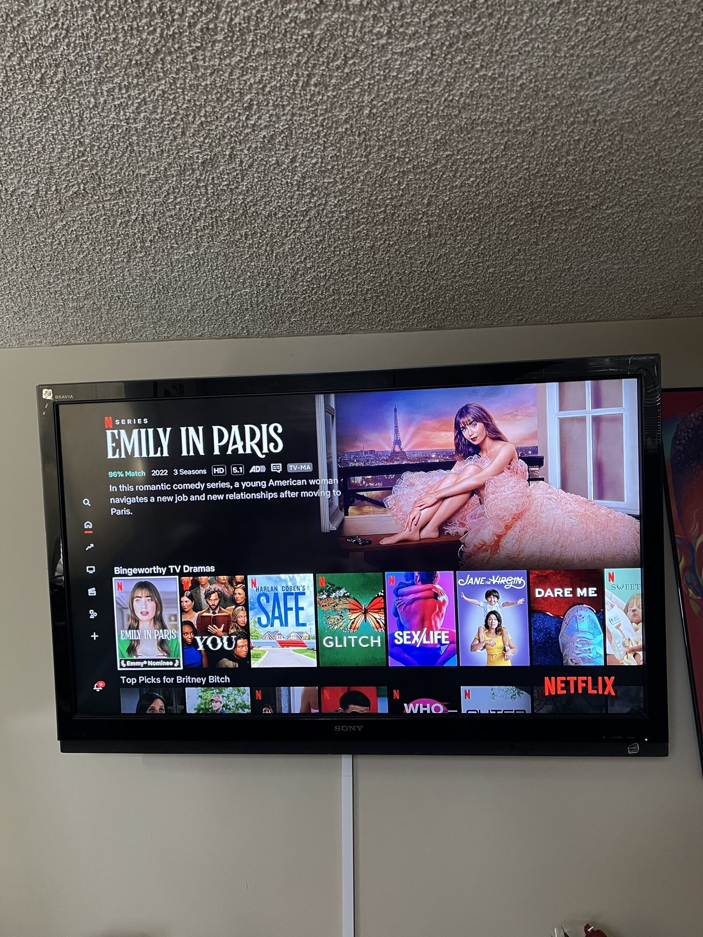 Sony Bravia 52in TV 1080p for Sale in Riverside, CA - OfferUp