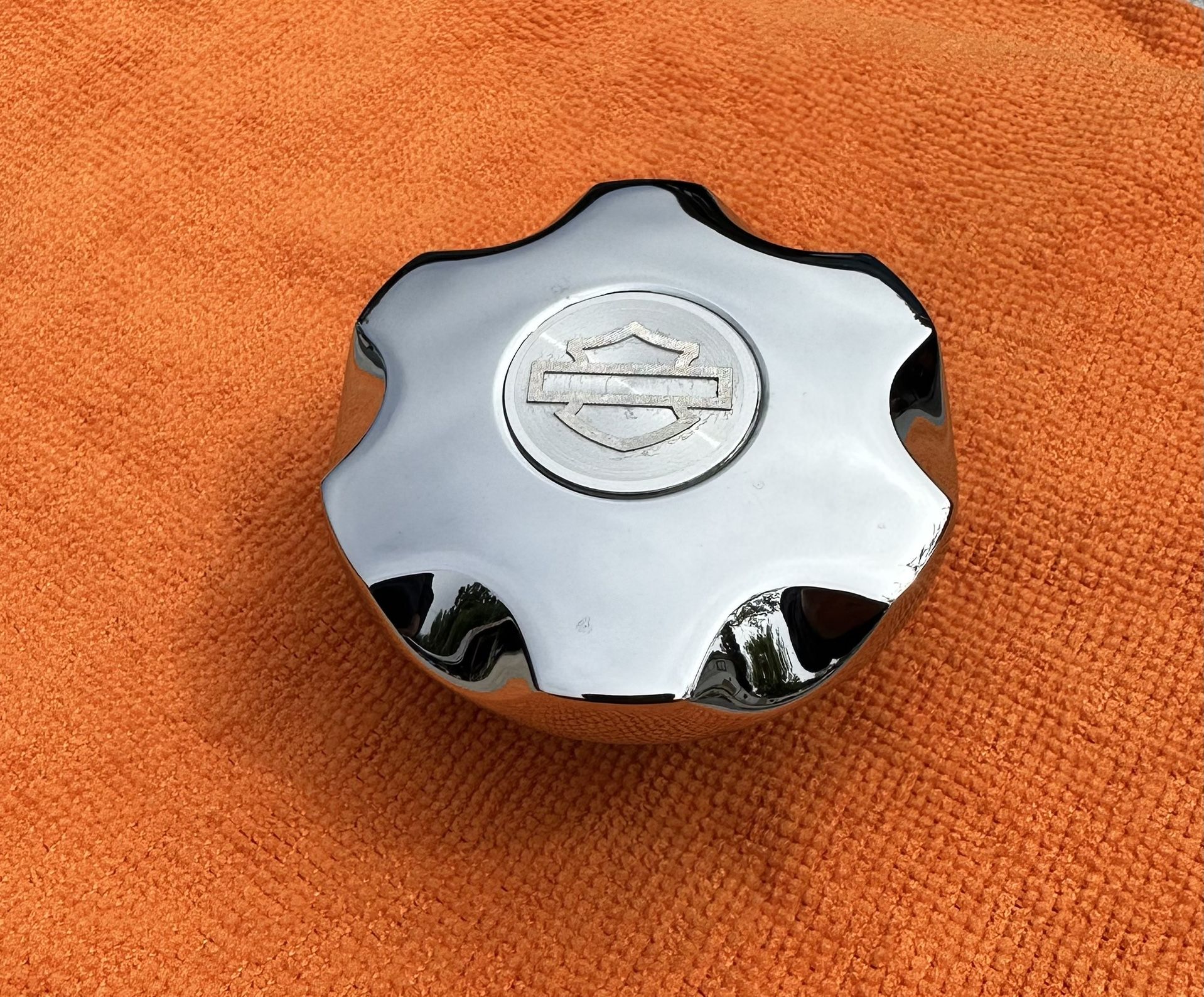 HARLEY DAVIDSON BILLET GAS CAP 6-SHOOTER 62819-03 FXR DYNA FXD FXDX ...