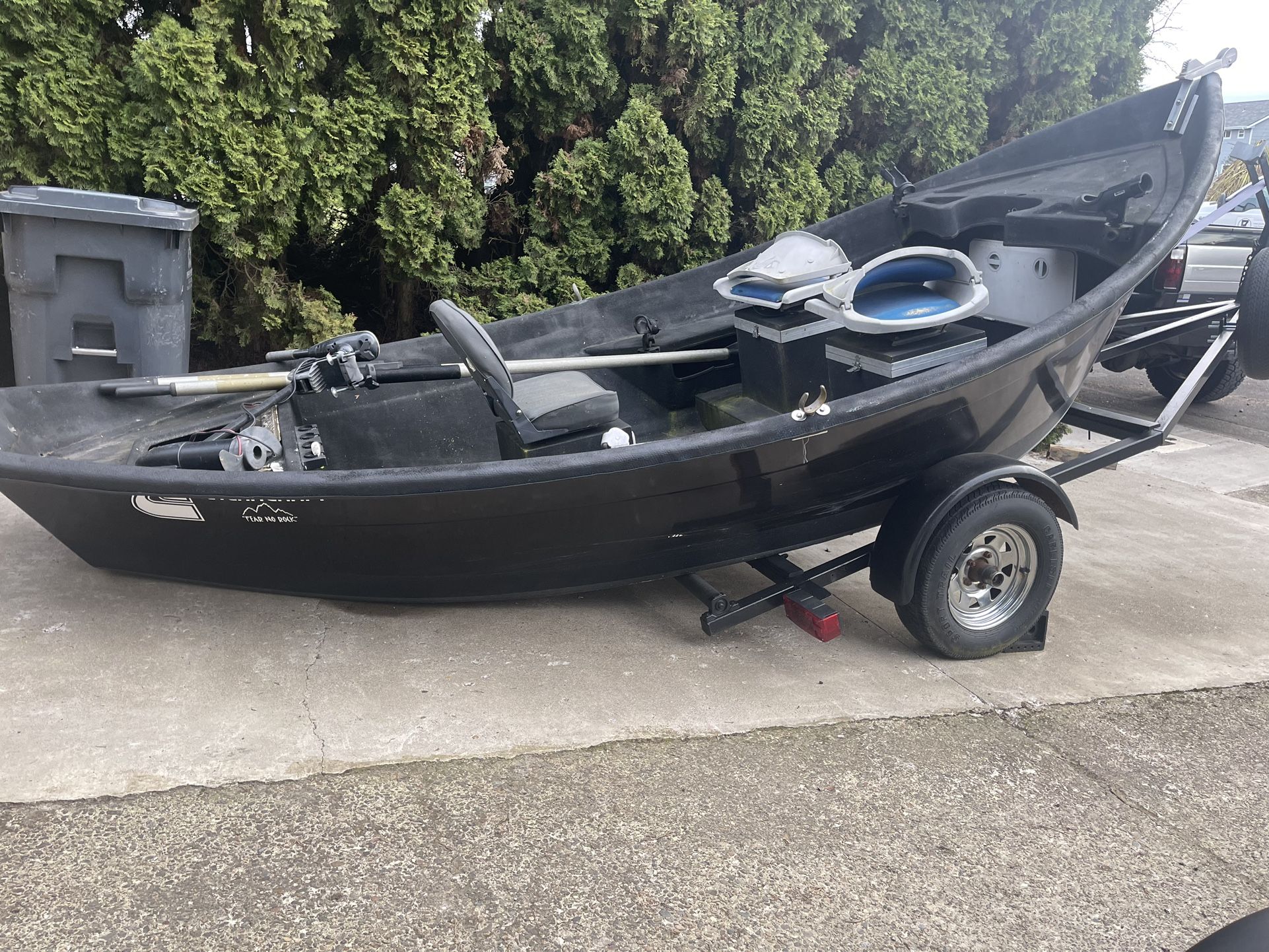 16’ Clackacraft Drift Boat And Trailer for Sale in Albany, OR - OfferUp