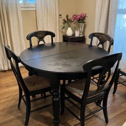 Pottery Barn Dining Table with Napoleon Chairs for Sale in Torrance CA OfferUp