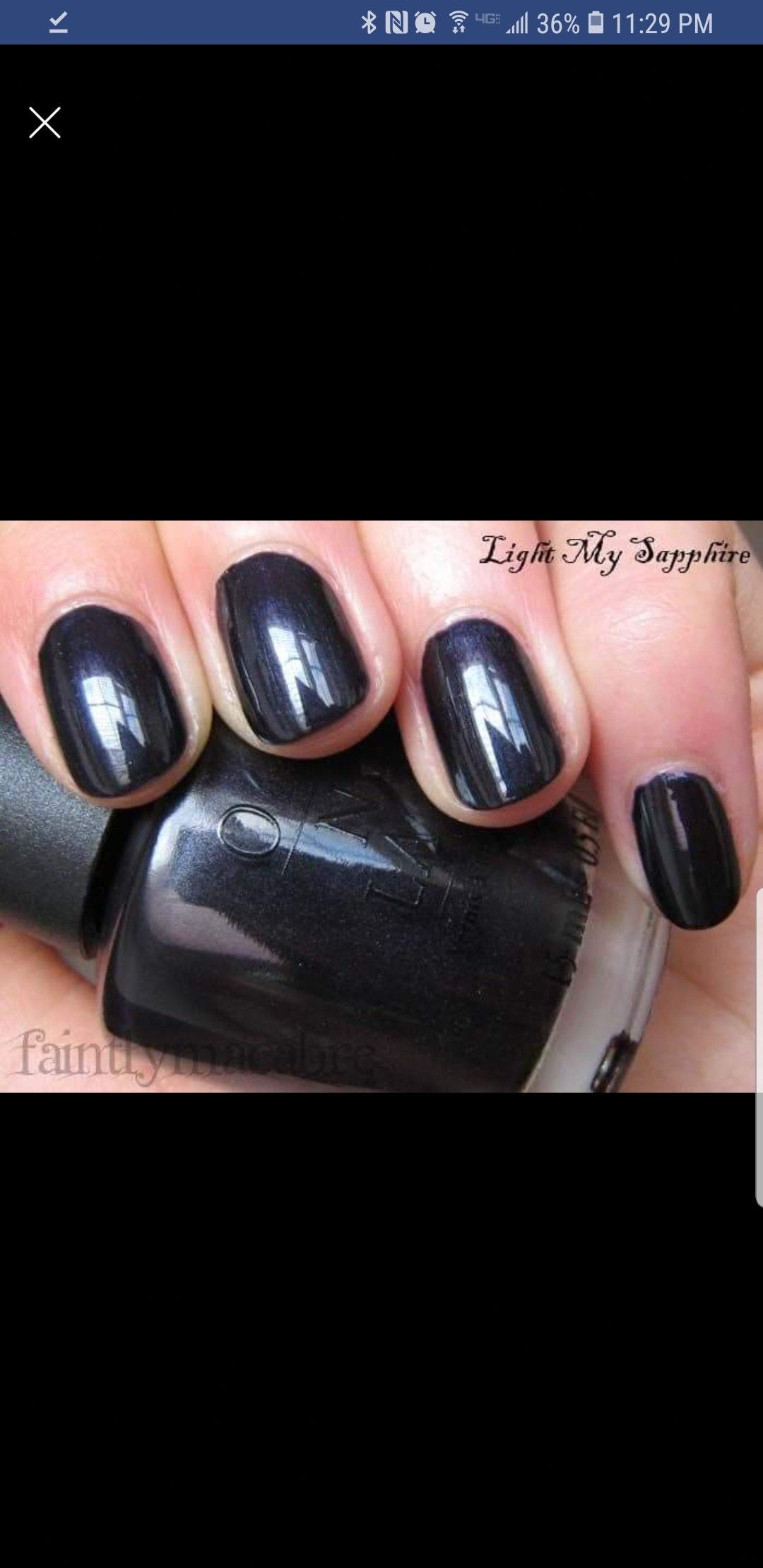 Opi Light My Sapphire