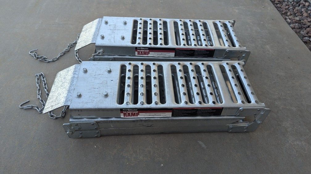 Haulmaster Tri-Fold Loading Ramps for Sale in Sun City, AZ - OfferUp